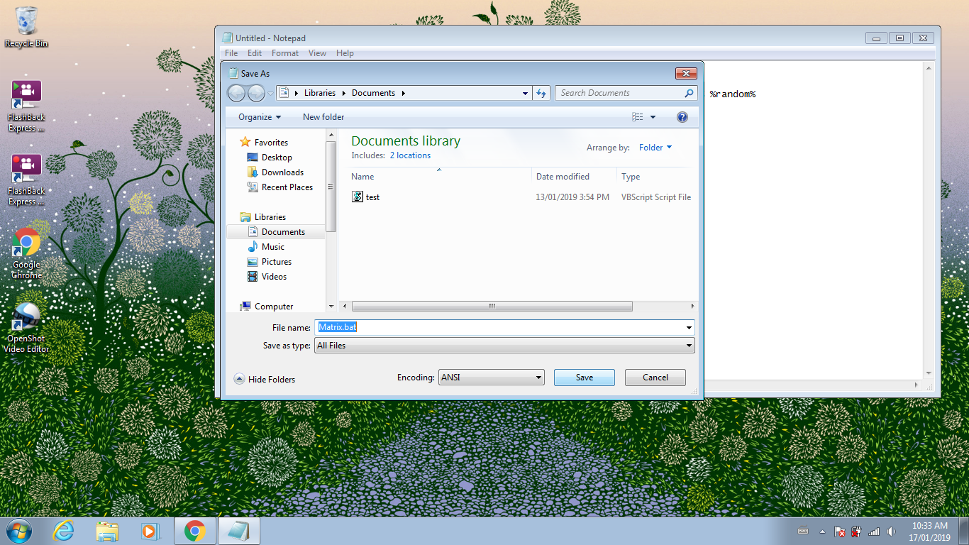 How to Create a Matrix Code in Notepad!! : 9 Steps - Instructables