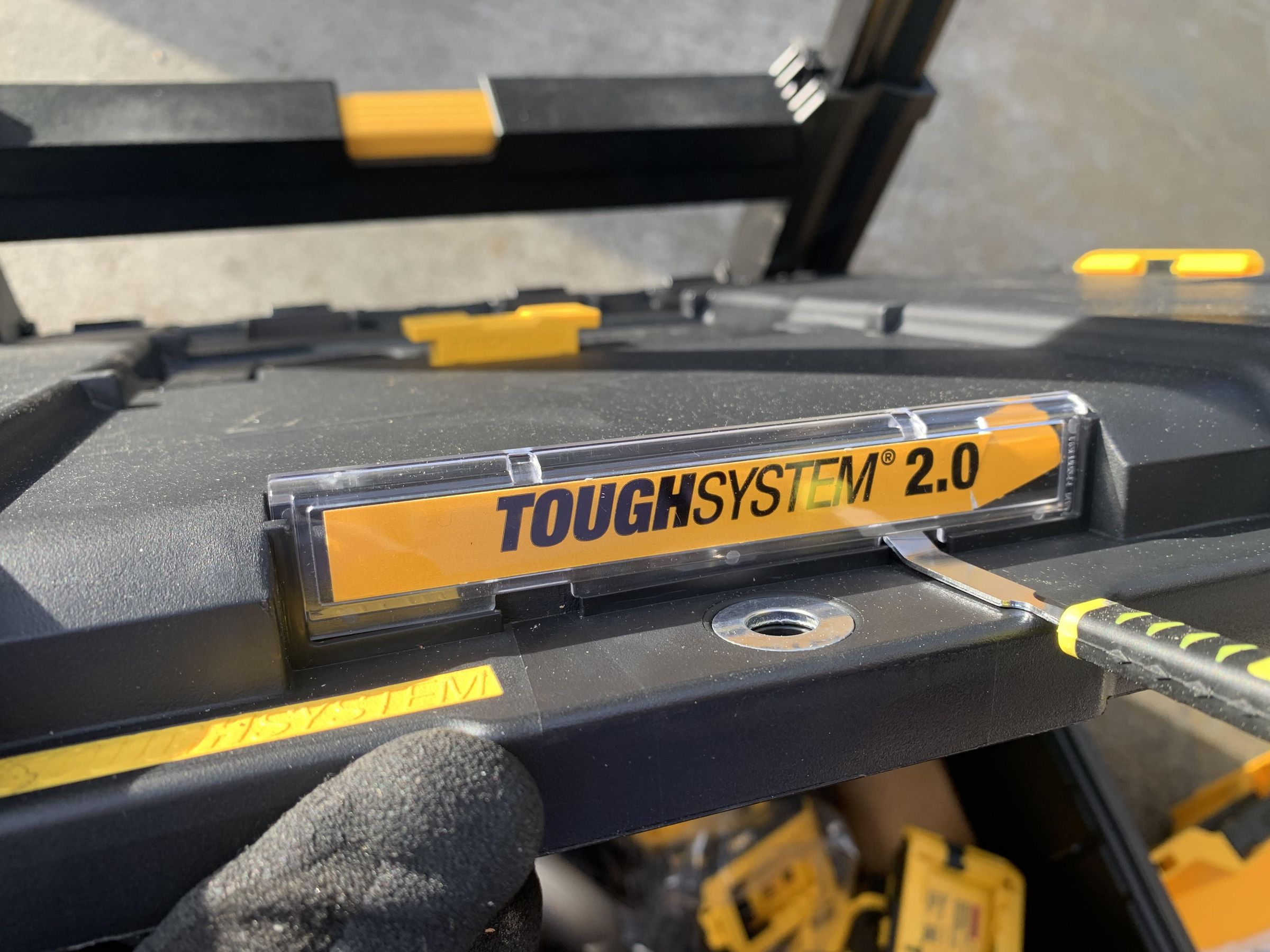 Custom Name Plate for Your DeWalt ToolSystem 2 Tool Boxes : 5 Steps ...