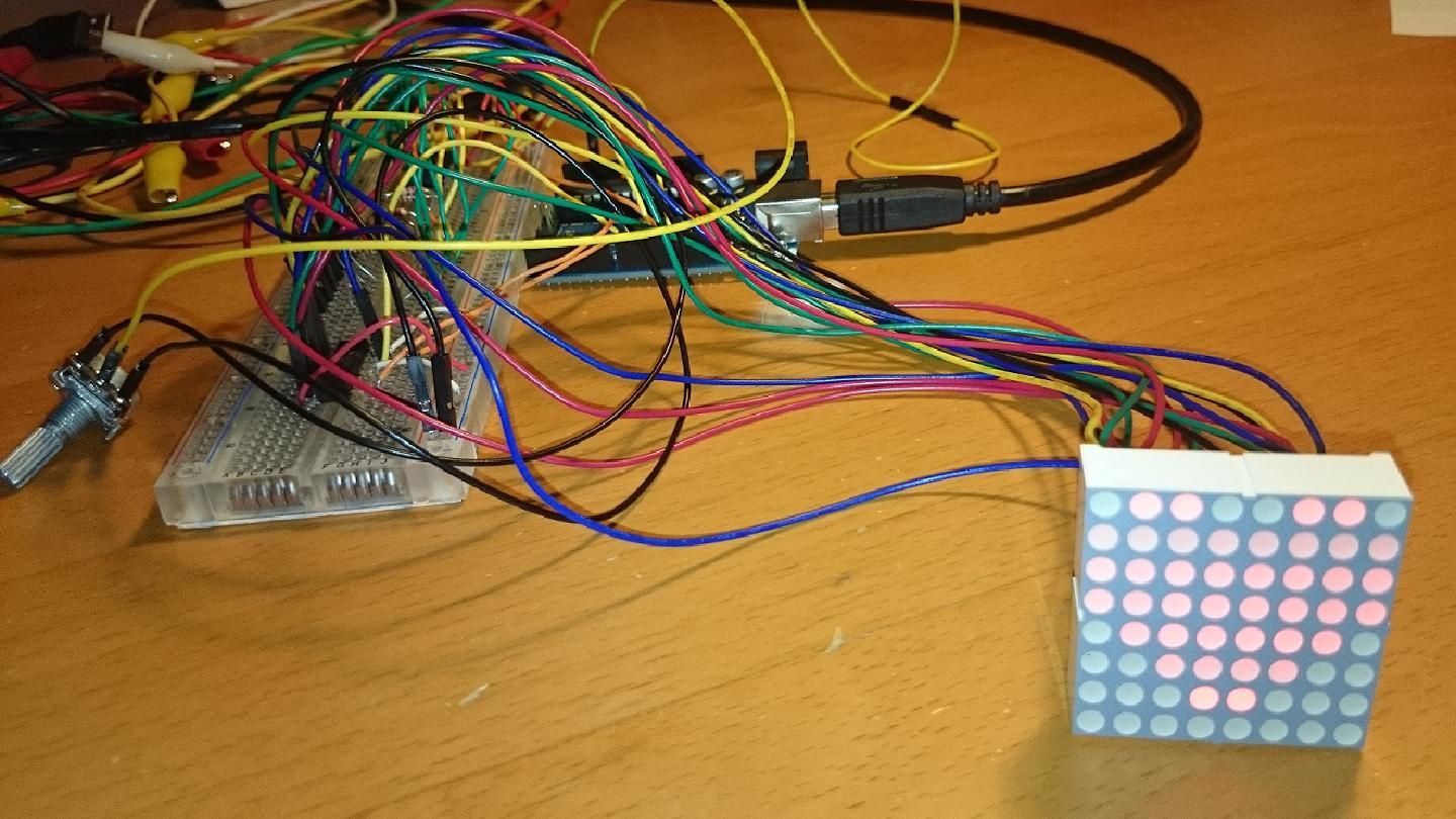 Beginner Tutorial: Controlling LED Matrix With 2 595 Shift Registers and Potmeter - Instructables