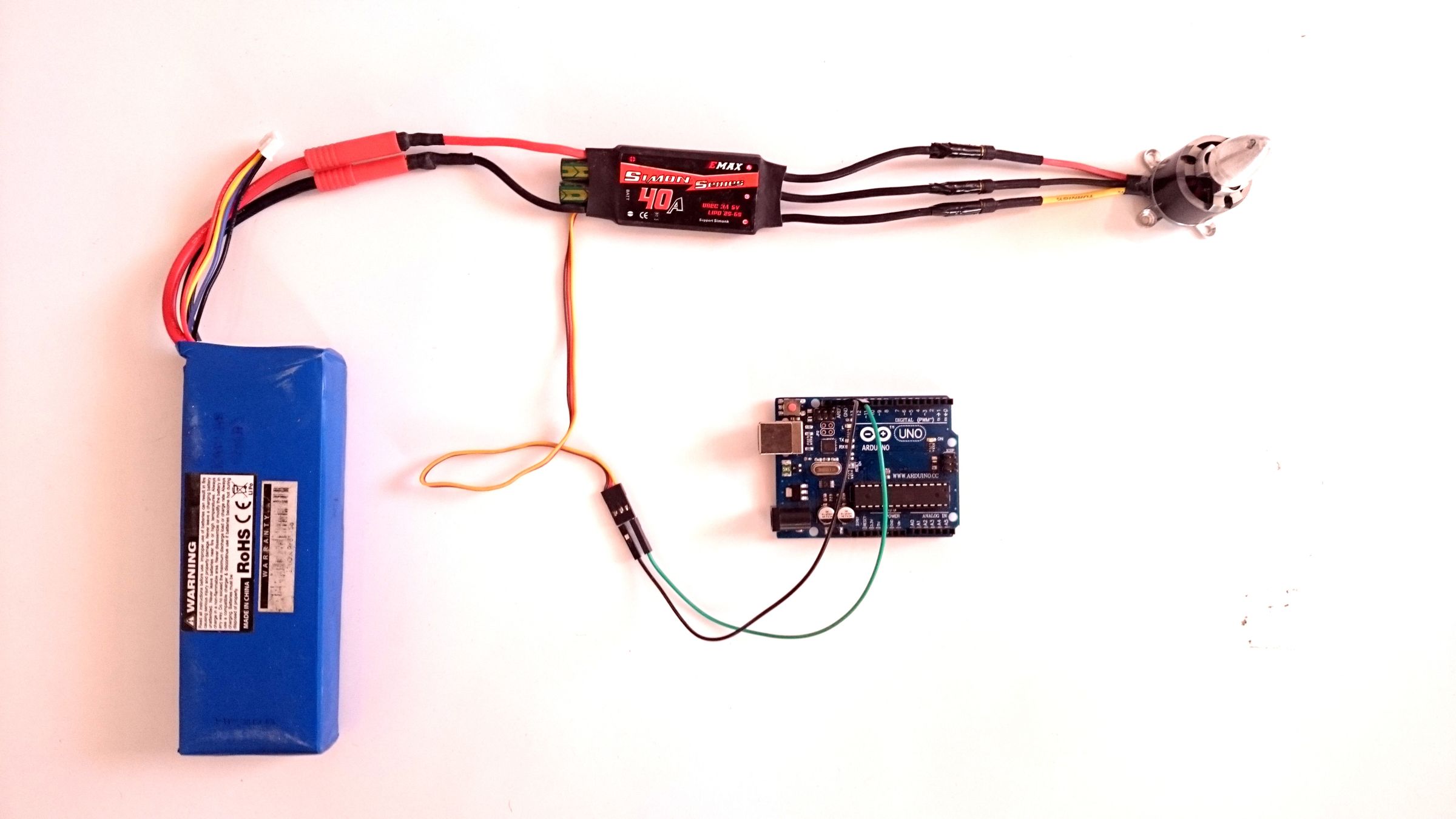 Interfacing Brushless DC Motor (BLDC) With Arduino : 4 Steps (with ...