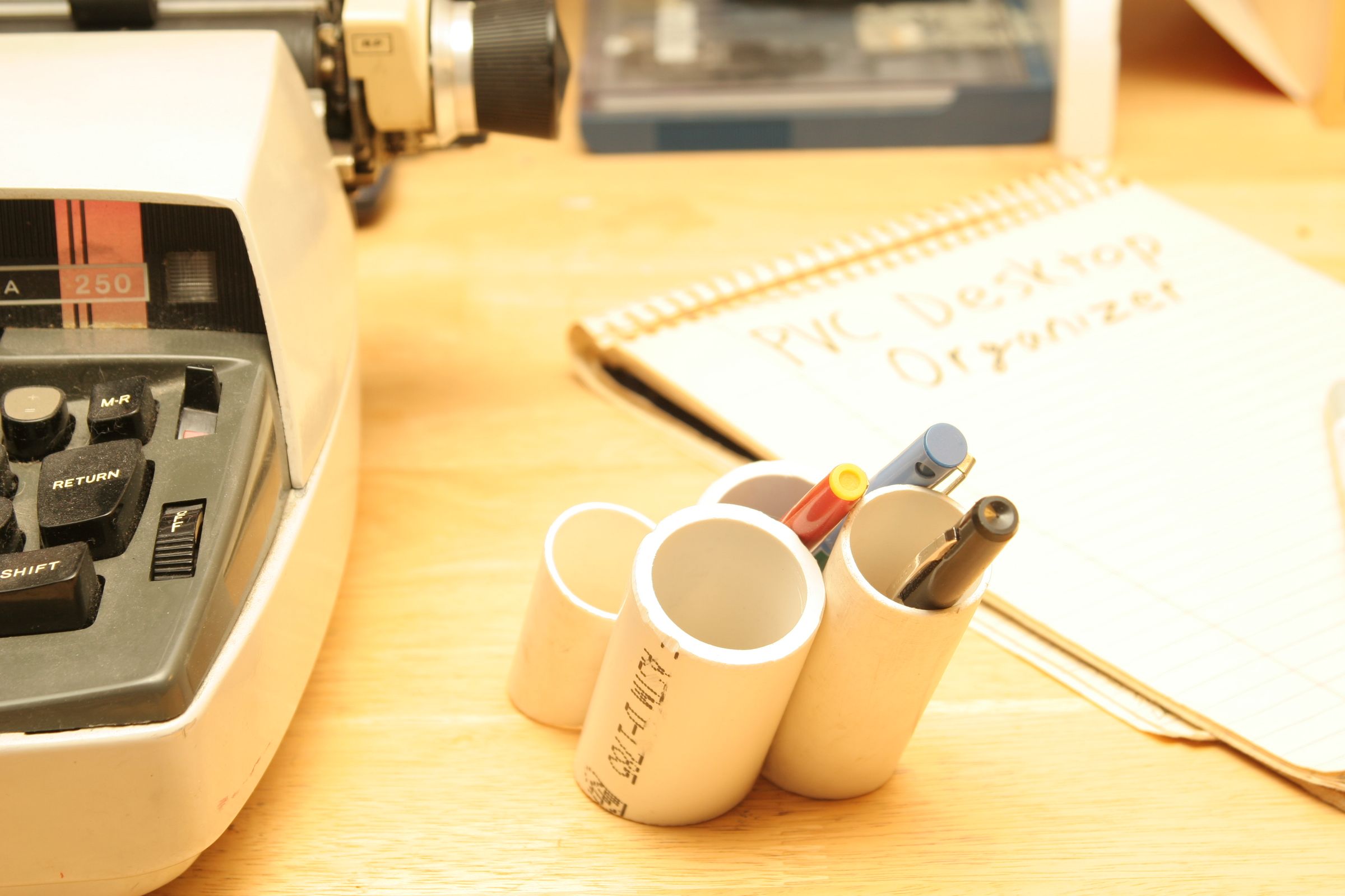 PVC Desktop Organizer : 5 Steps (with Pictures) - Instructables