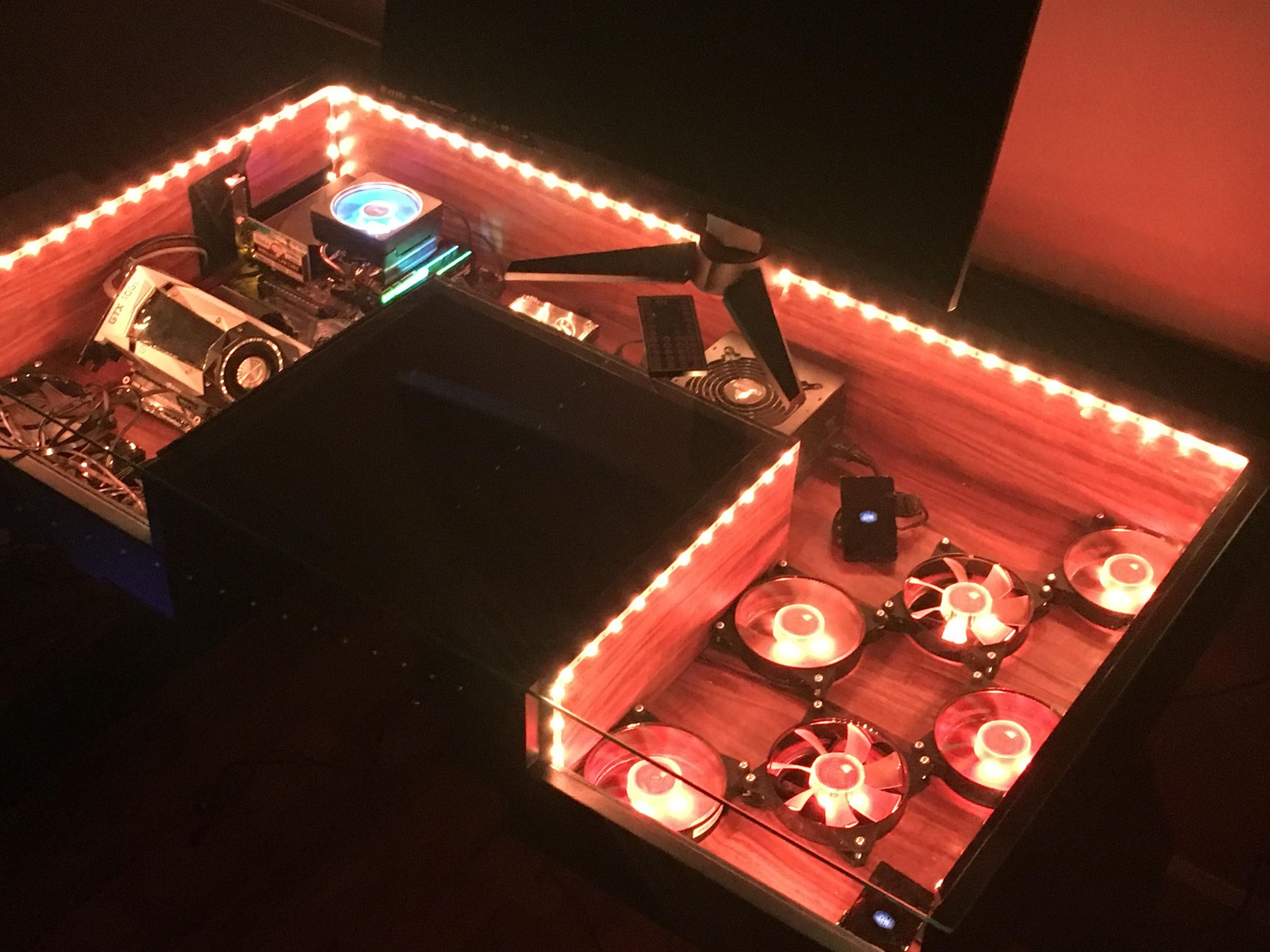 Computer Built Into a Desk : 13 Steps (with Pictures) - Instructables