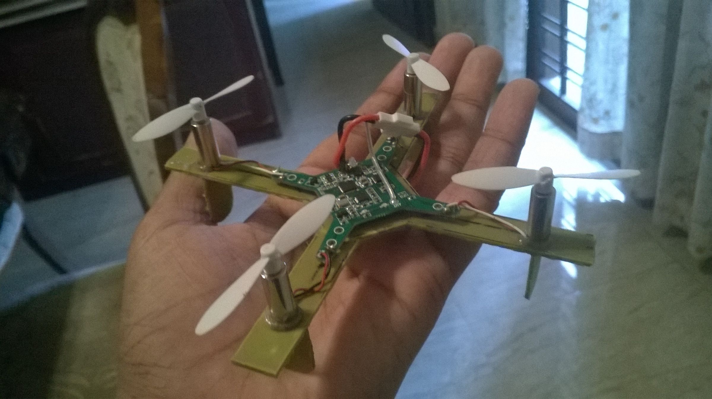 How to Make a Simple DIY Micro Quadcopter. : 5 Steps (with Pictures ...
