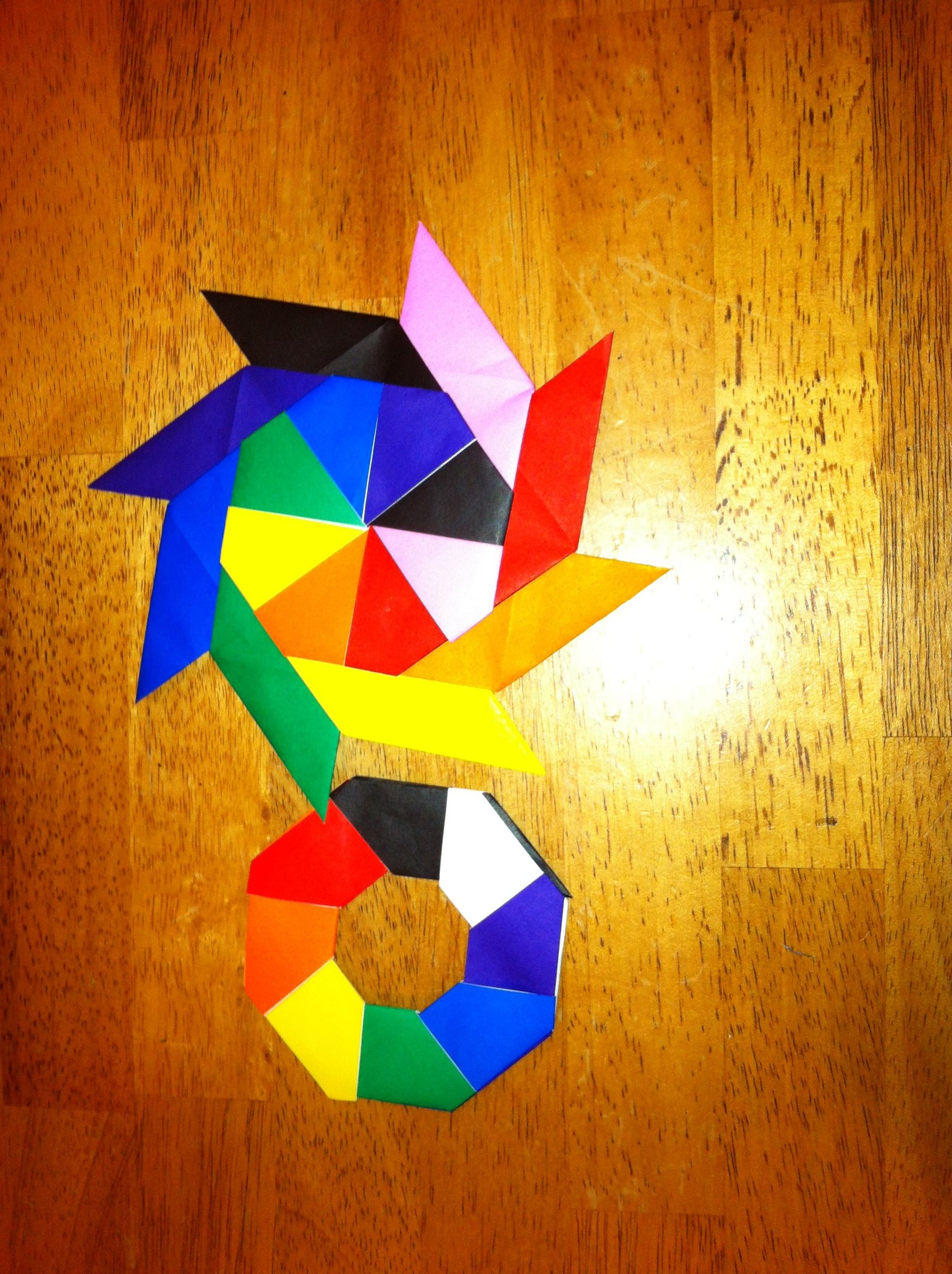 Transforming 8 Point Ninja Star : 10 Steps - Instructables
