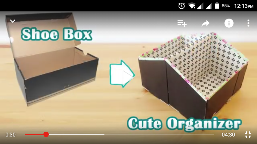Change a Shoe Box Into a Cute Organizer : 7 Steps - Instructables