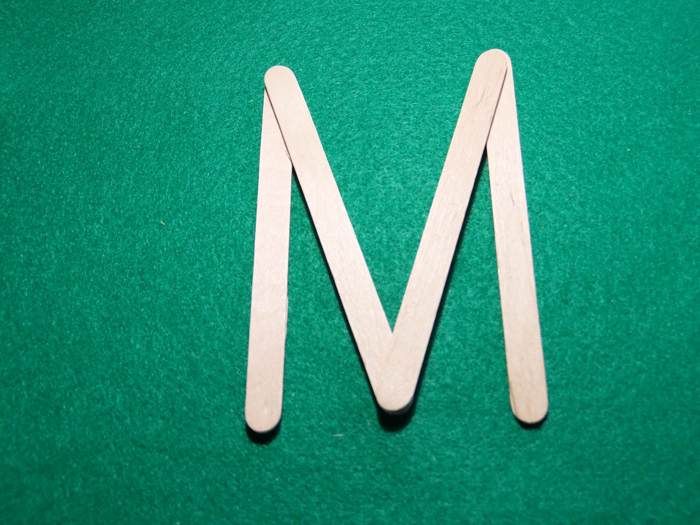 Make Popsicle Sticks Letters a to Z : 26 Steps - Instructables