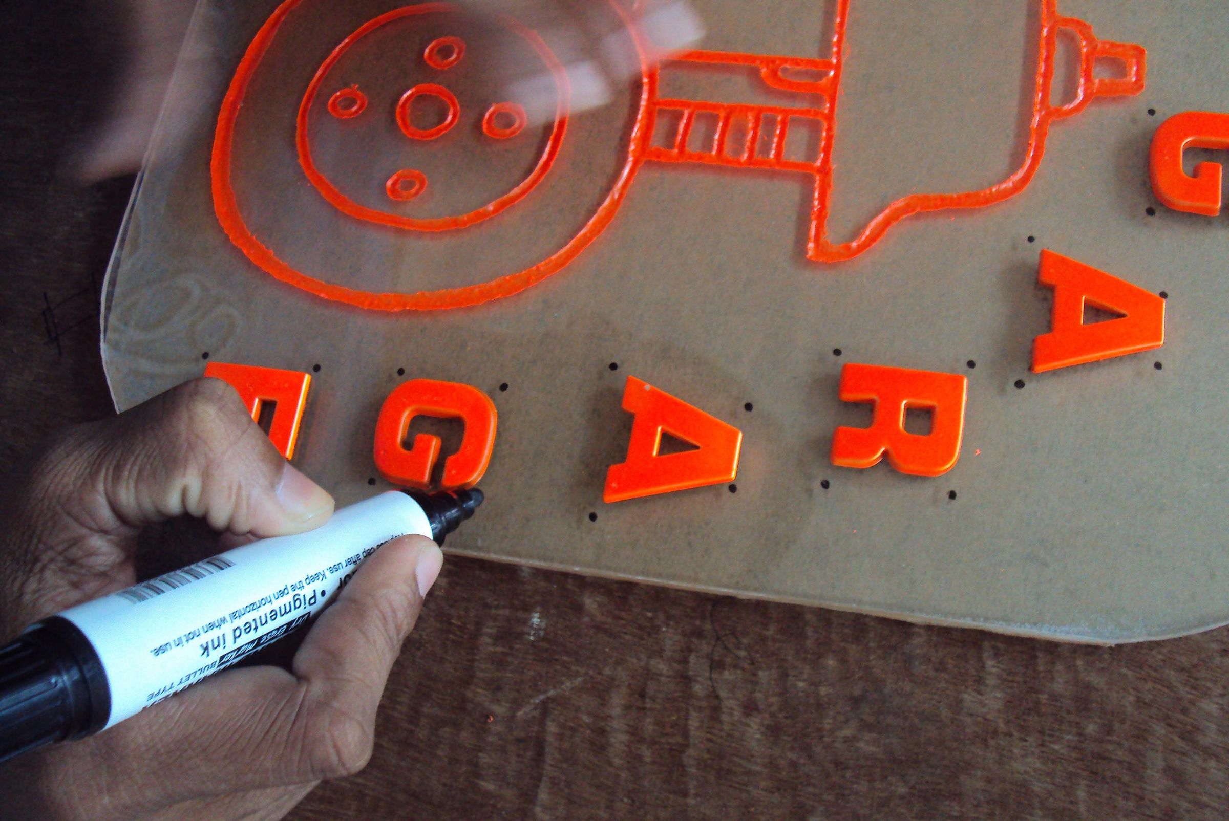 Acrylic Garage Sign-Board : 6 Steps (with Pictures) - Instructables