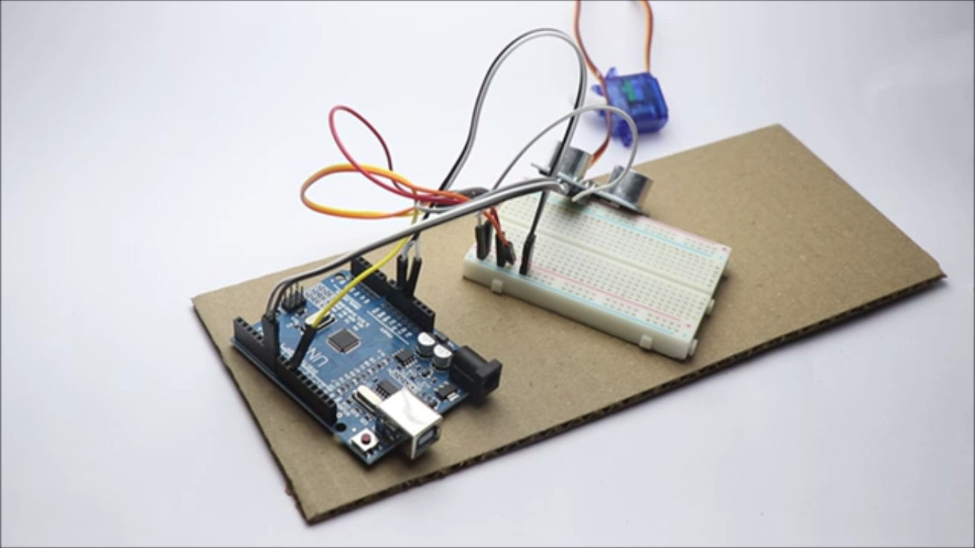 Arduino Distance Measuring Device in a Easy Way : 5 Steps (with ...