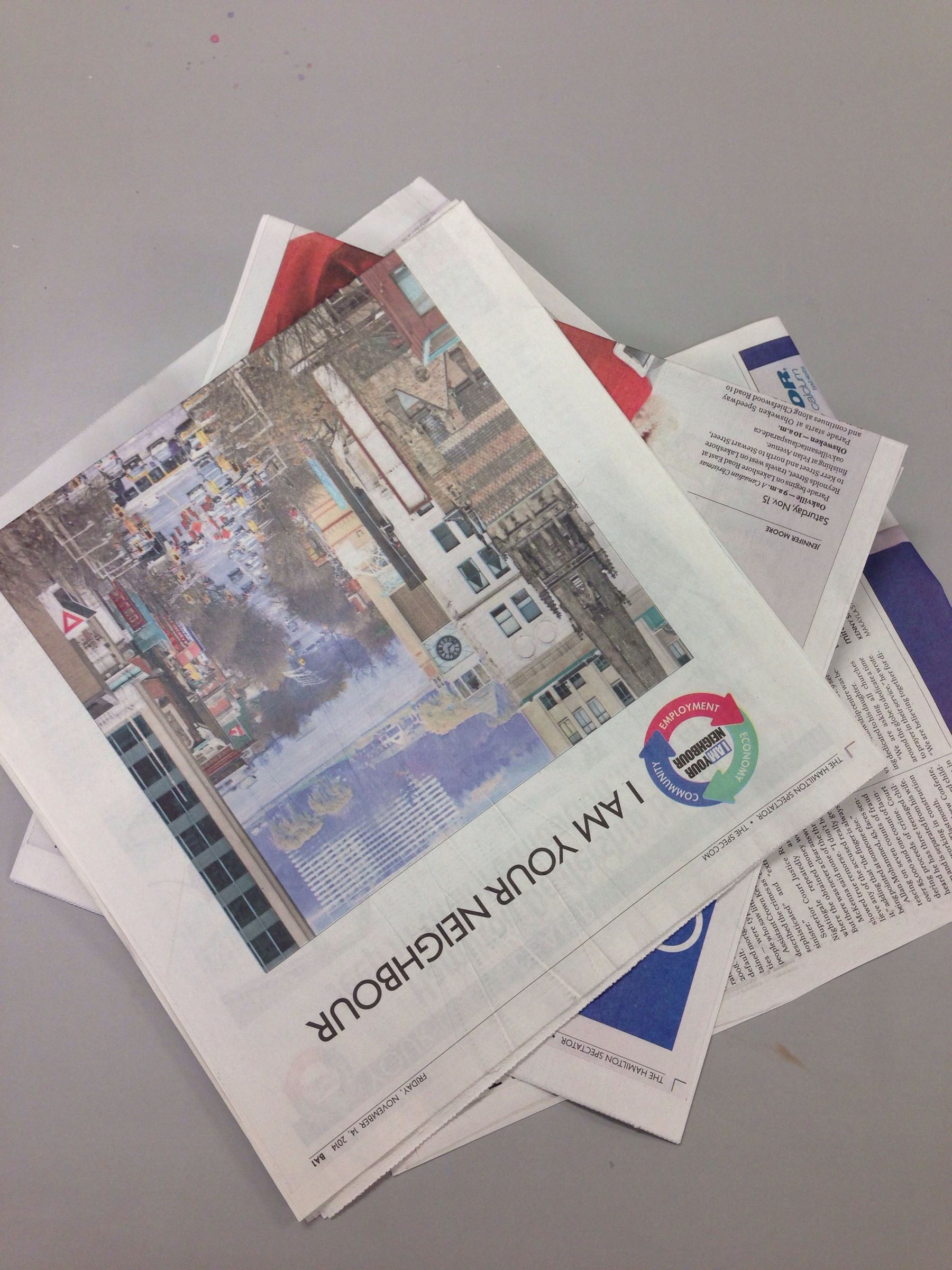 Newspaper Abstract Sculpture : 4 Steps - Instructables