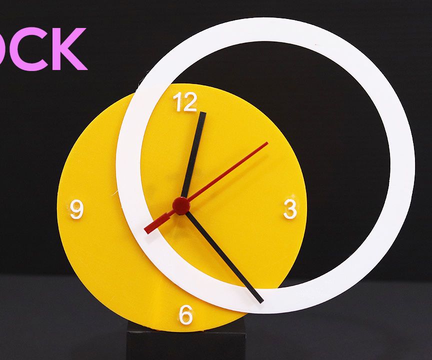 3D Printed CLOCK : 3 Steps (with Pictures) - Instructables