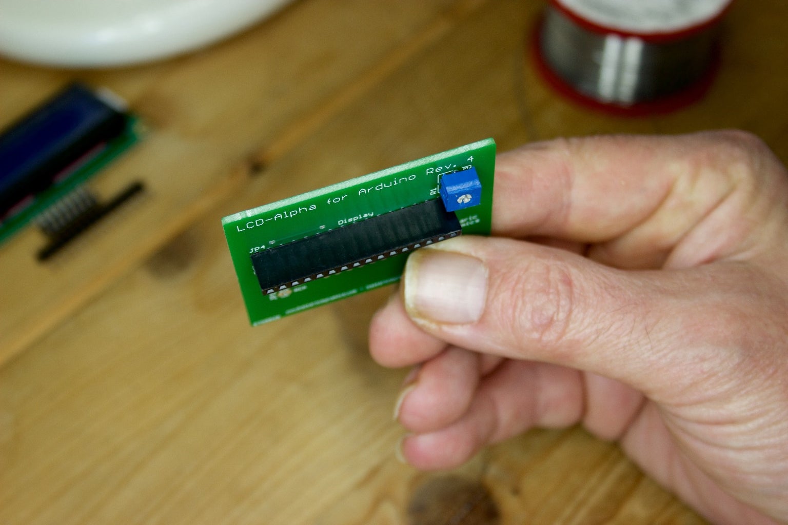 Alphanumeric Display Arduino Kit Assembly Tutorial 6 Steps