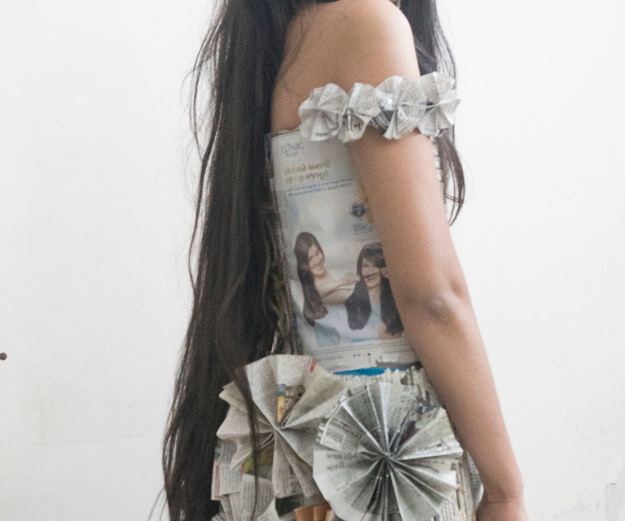 Paper Wearable Art From Newspaper - Instructables