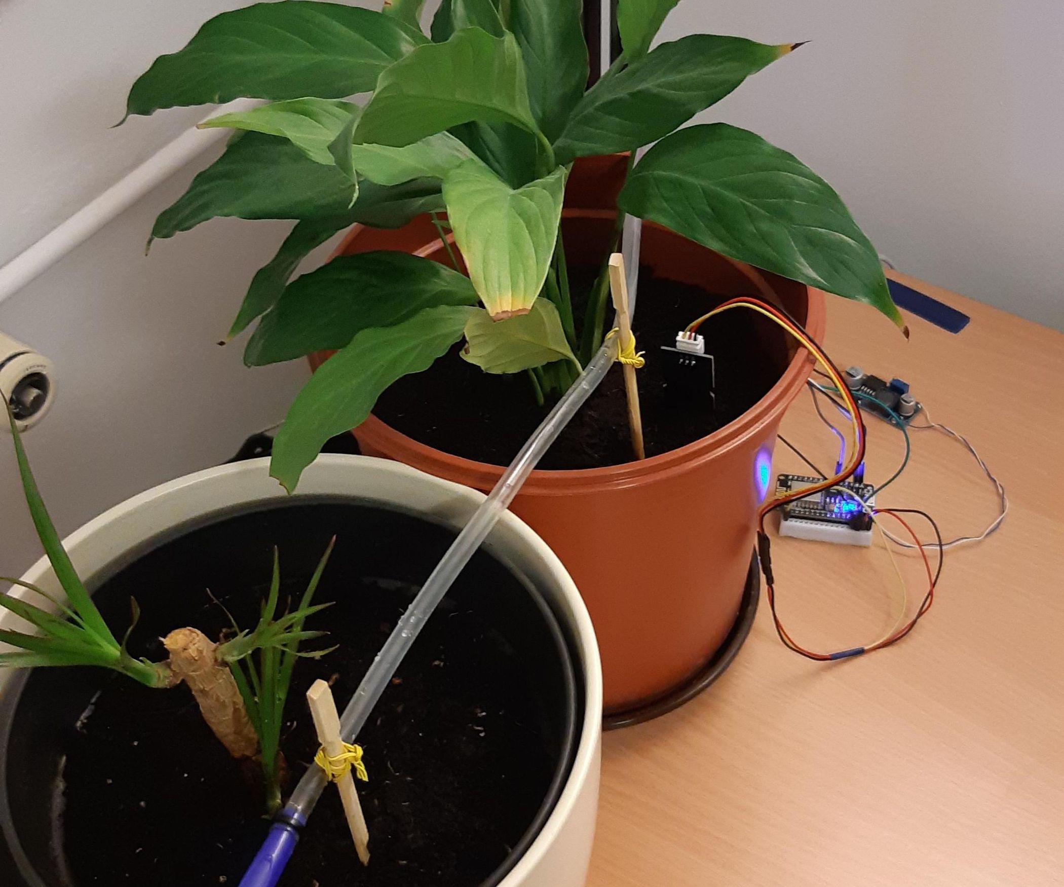 Automatic Watering System for Flowers : 3 Steps - Instructables