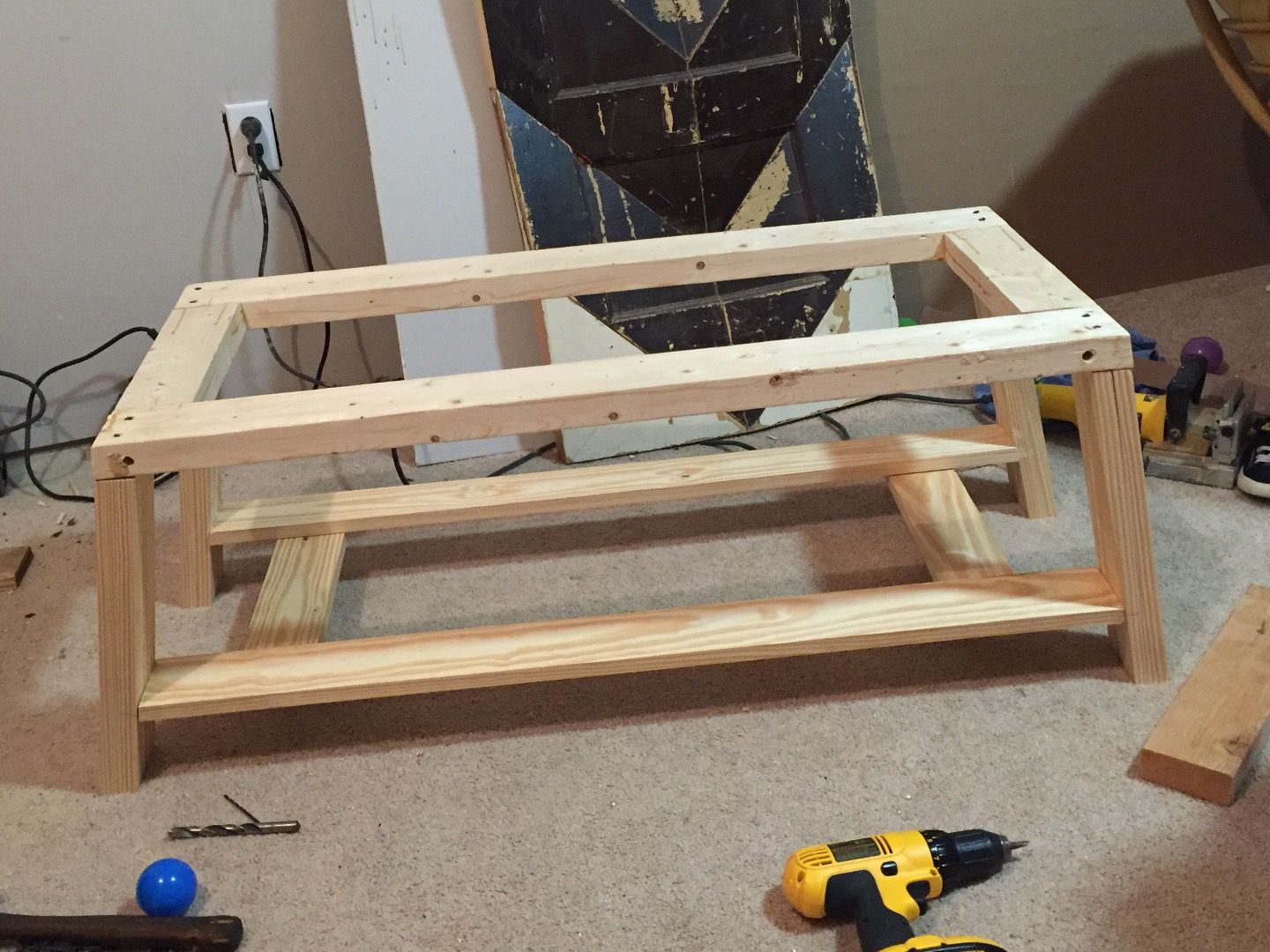 Tessellated Optical Illusion Coffee Table!! : 8 Steps (with Pictures ...