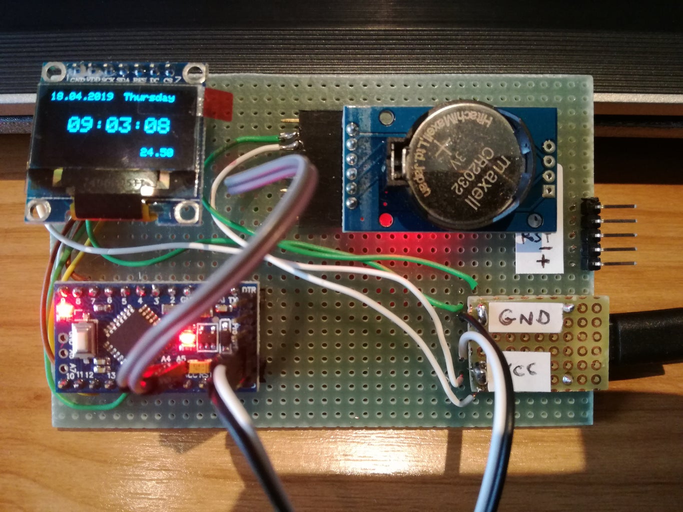 Arduino Watch Instructables