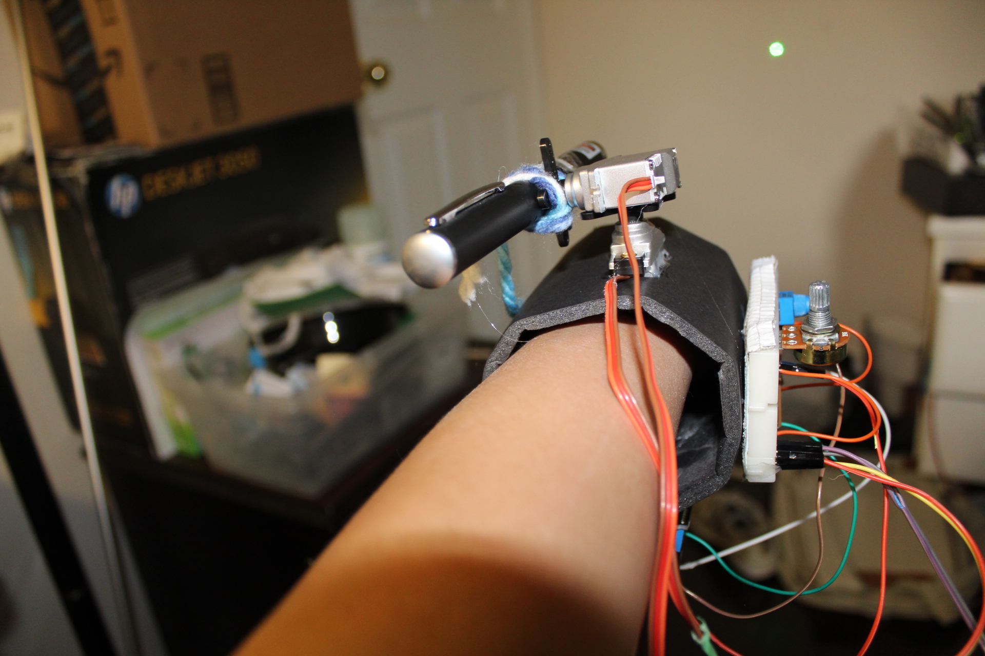 Laser Gauntlet With 2 Axis Gimbal : 9 Steps - Instructables