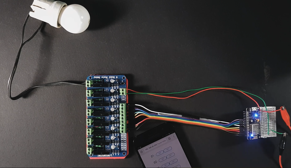Automation With ESP8266 and Solid State Relay : 21 Steps - Instructables