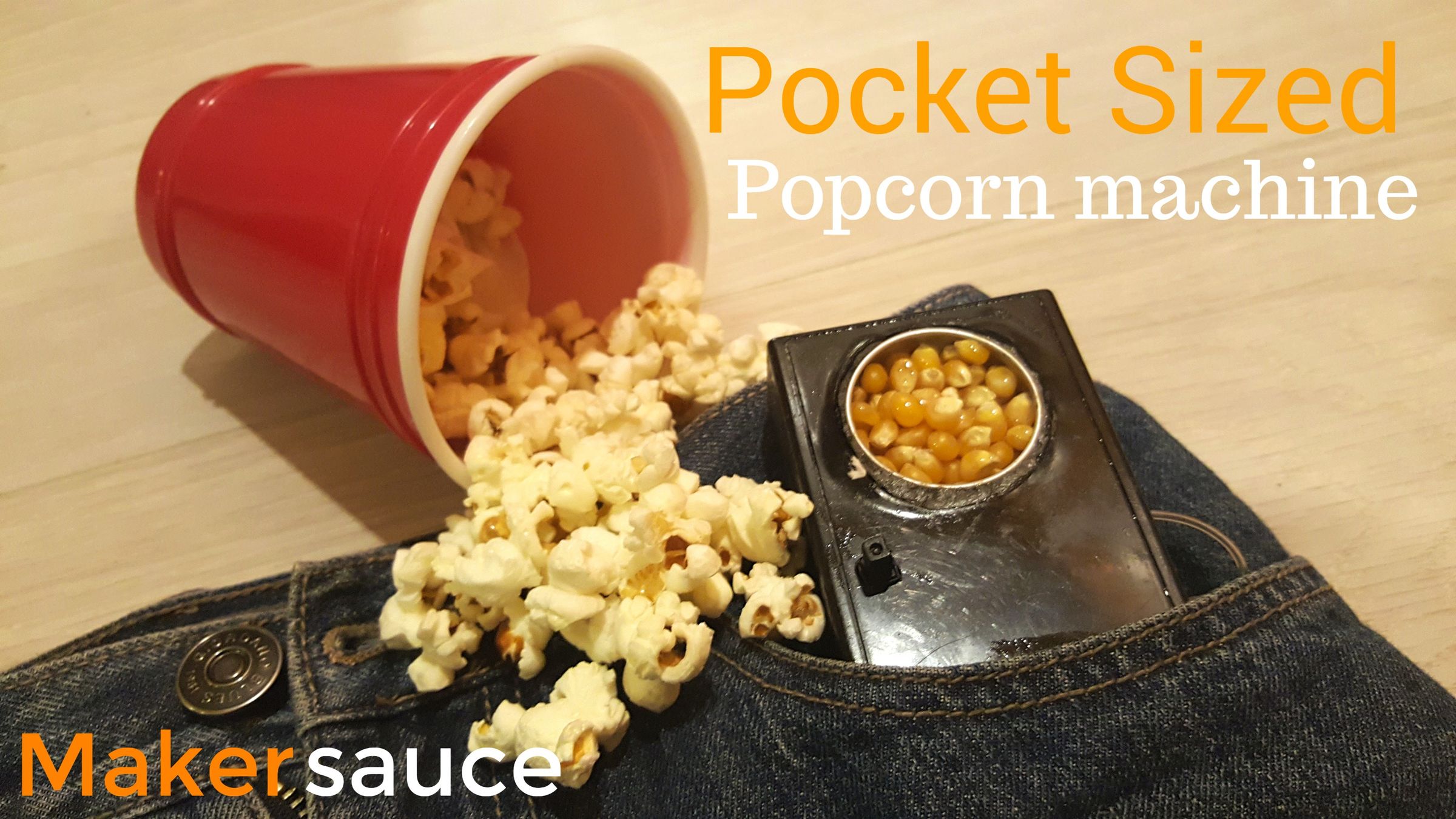 The Pocket Sized Popcorn Machine : 4 Steps (with Pictures) - Instructables