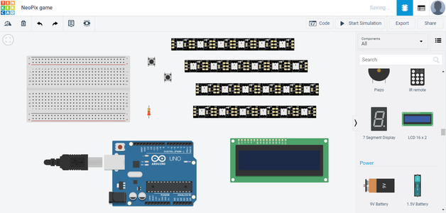 Neopixel Arcade Led Game 4 Steps With Pictures Instructables