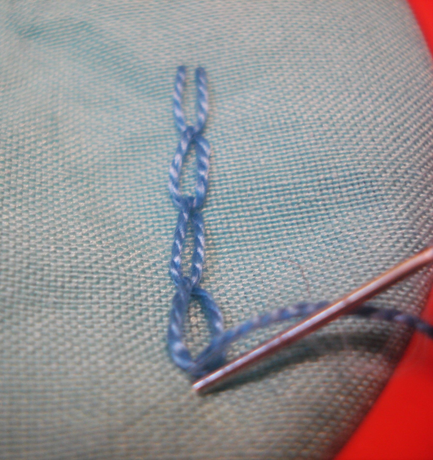 How to Make the Basic Chain Stitch : 4 Steps - Instructables