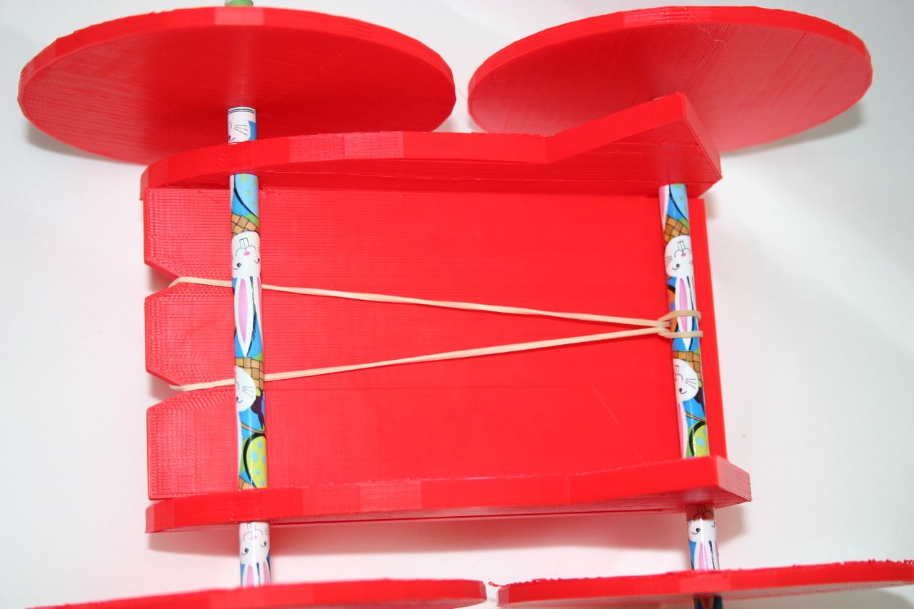 Rubber Band Car Printed in 3D : 18 Steps (with Pictures) - Instructables