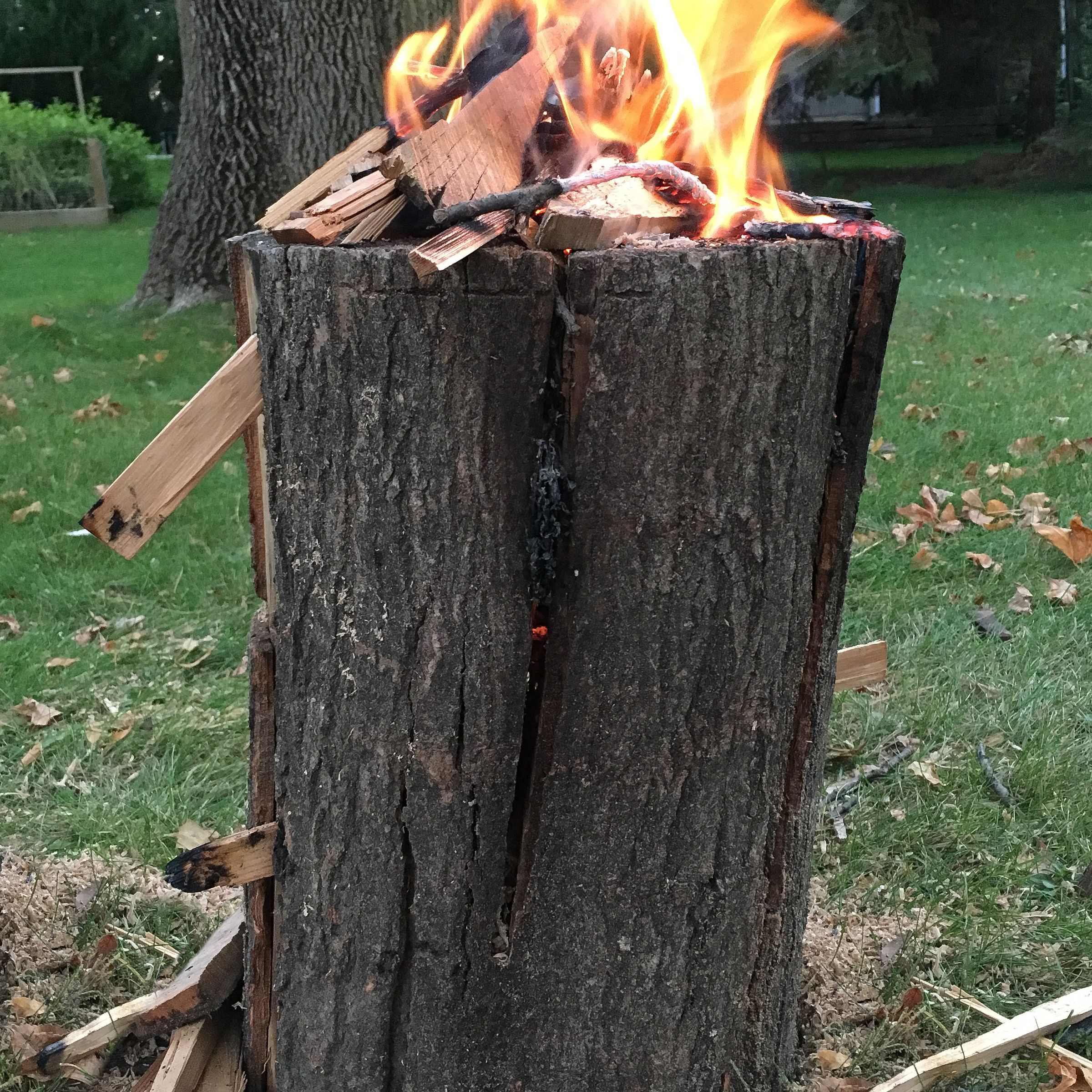 How to Make a Swedish Fire Torch : 4 Steps (with Pictures) - Instructables