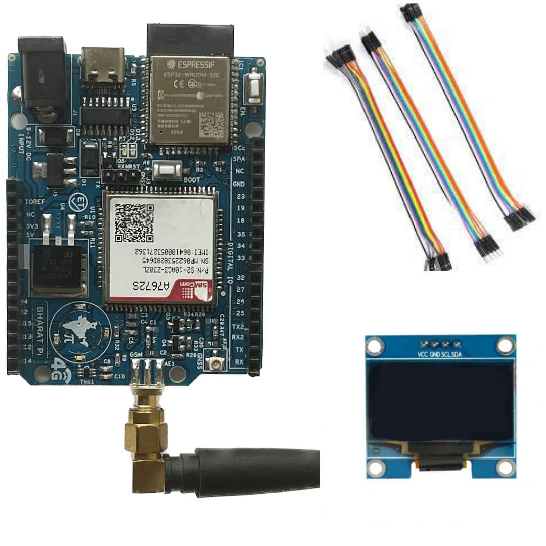 Guide for I2C OLED Display With Bharat Pi - Instructables