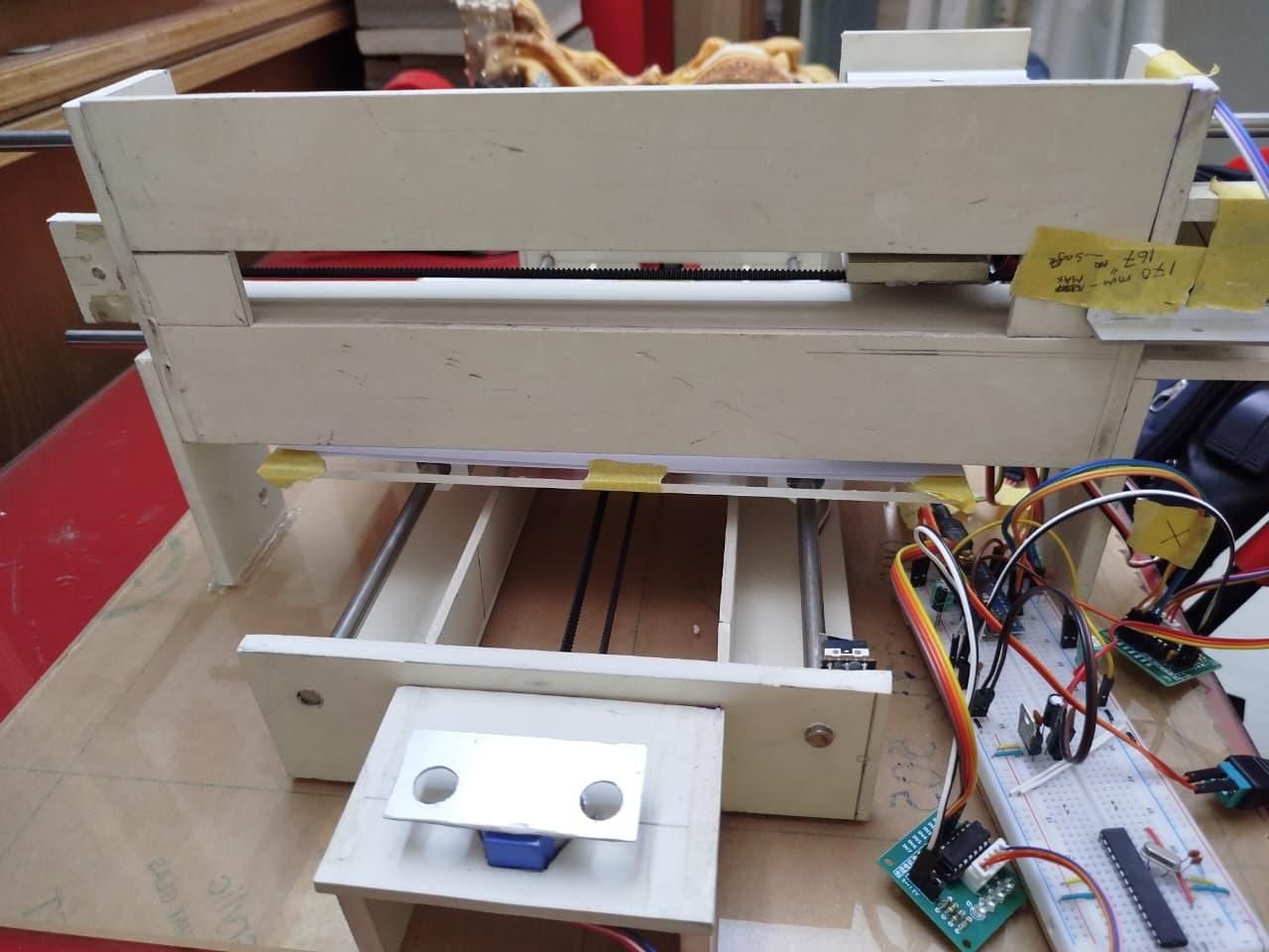 DIY Arduino Based Pen Plotter Using 28byj-48 Stepper Motor : 10 Steps ...