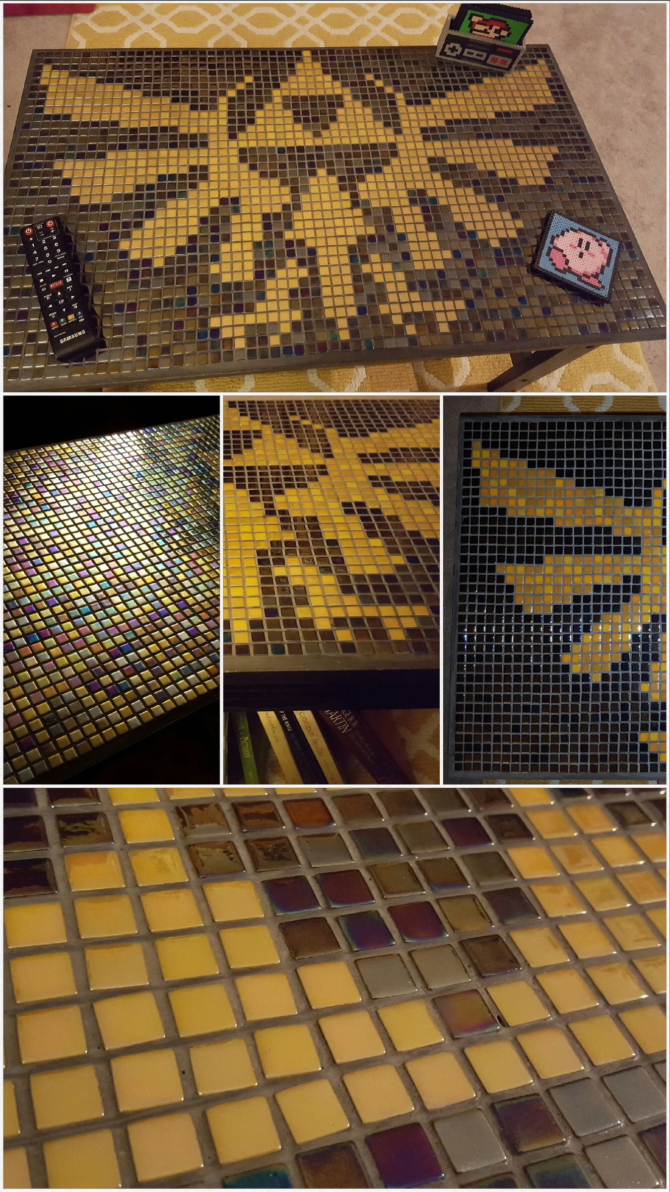Zelda Coffee Table Tiled Mosaic : 7 Steps (with Pictures) - Instructables