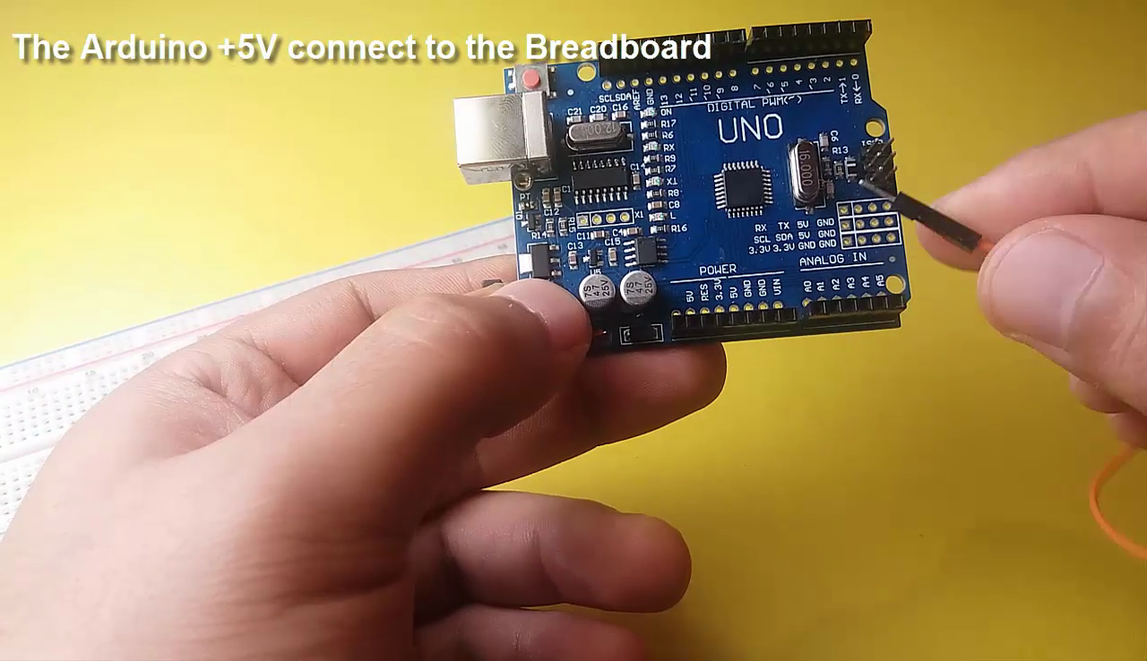 Arduino - Ultrasonic Sensor HC-SR04 With LCD Display : 4 Steps ...