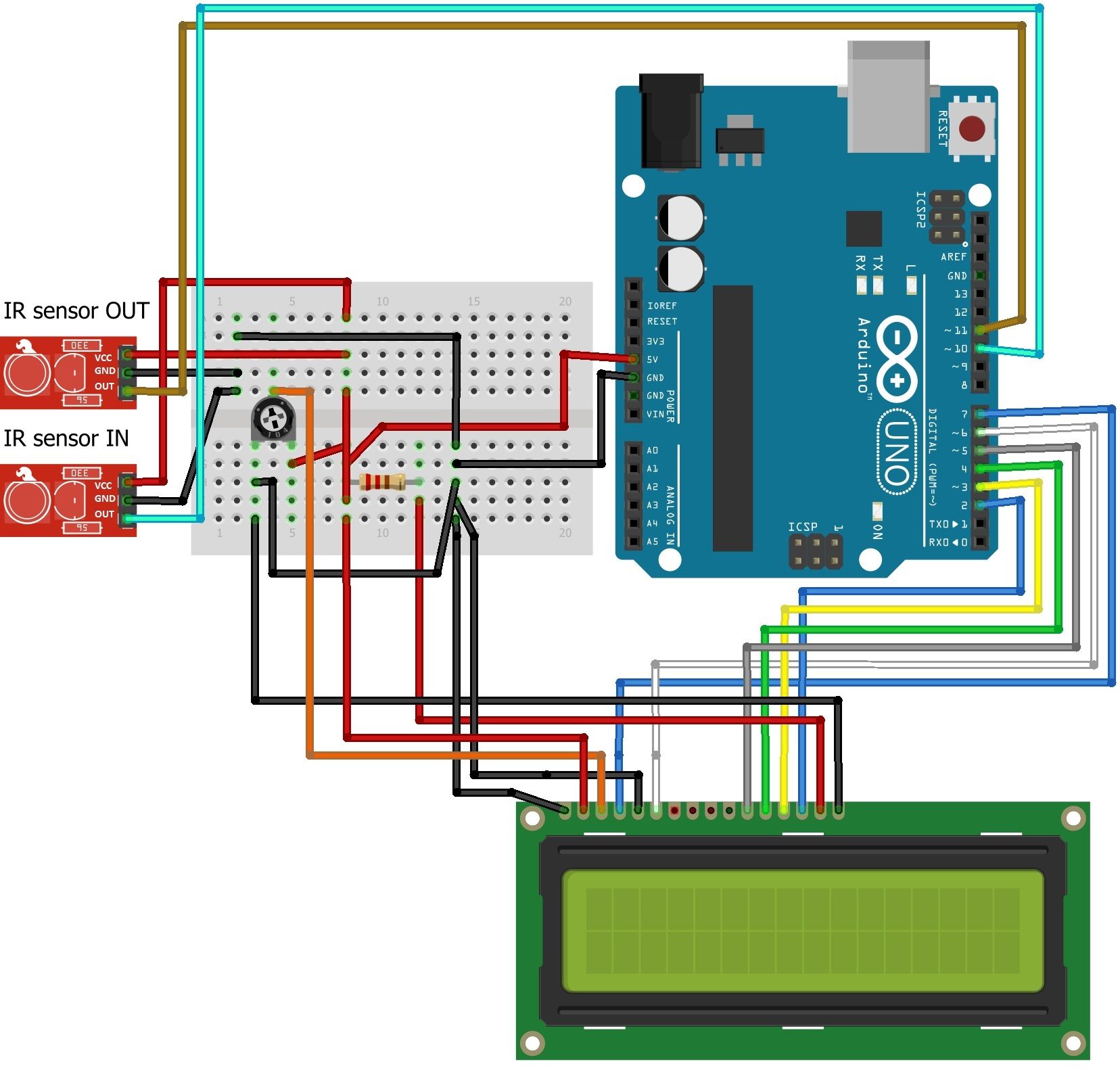Crowded Bus Counter : 9 Steps - Instructables