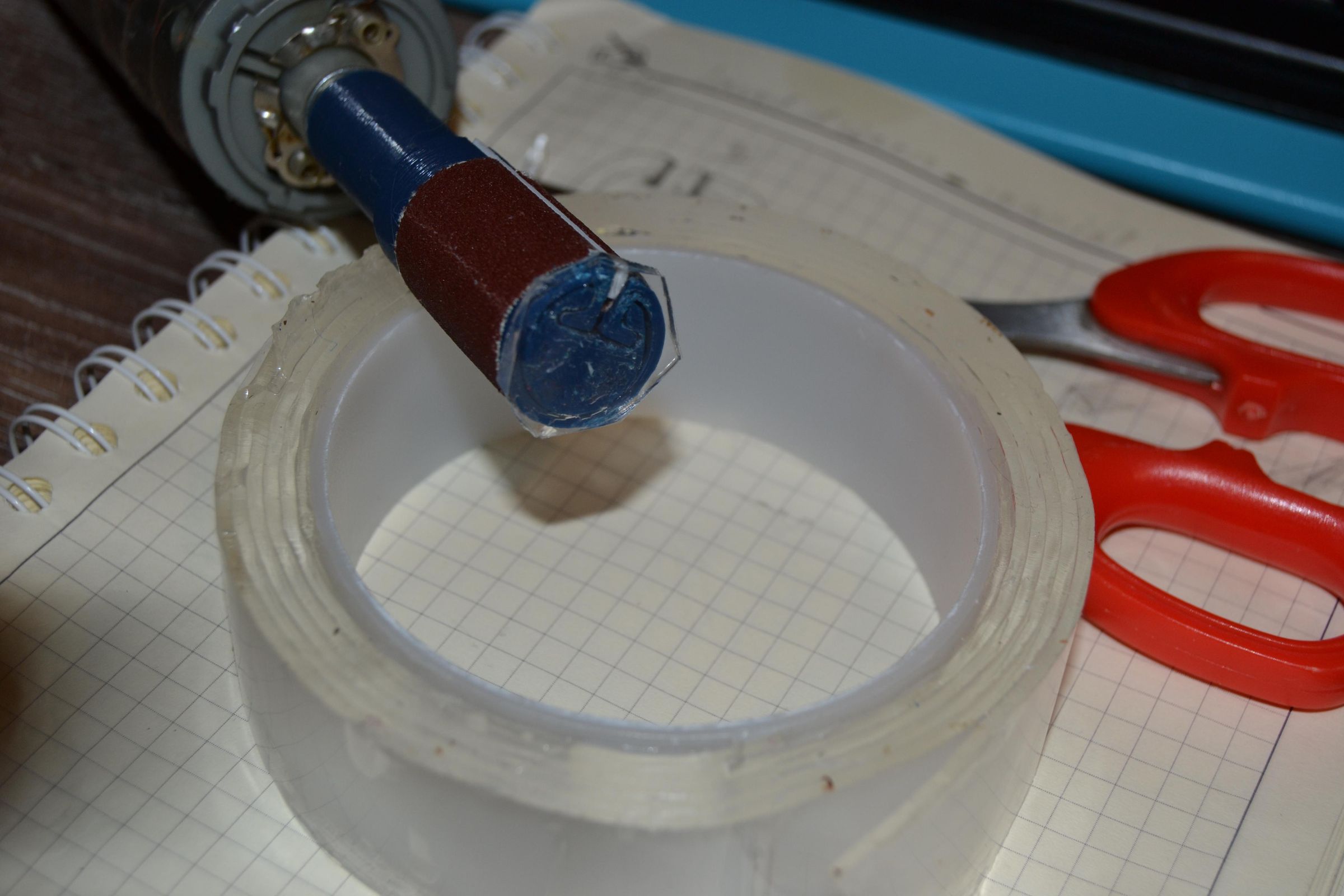 Sanding Machine From Electric Screwdriver (useful for Sanding PLA) : 7 ...