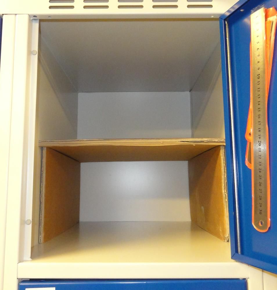 Simple and Cheap Locker Shelf : 3 Steps - Instructables