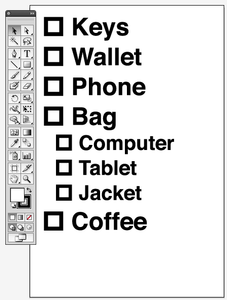 Make a Mirror Checklist : 5 Steps (with Pictures) - Instructables
