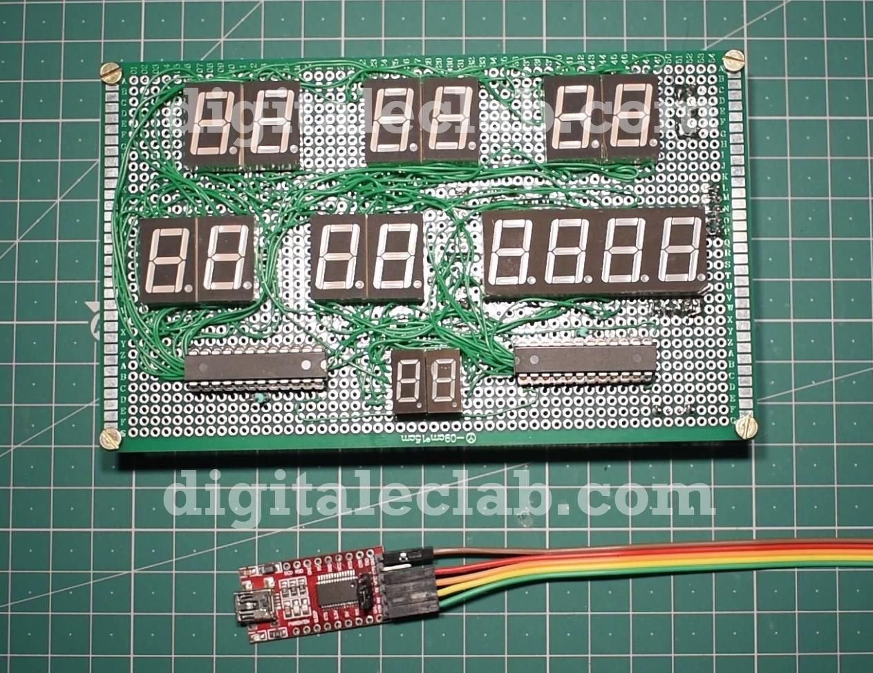 Arduino Digital Clock Using 7 Segment Display : 4 Steps - Instructables