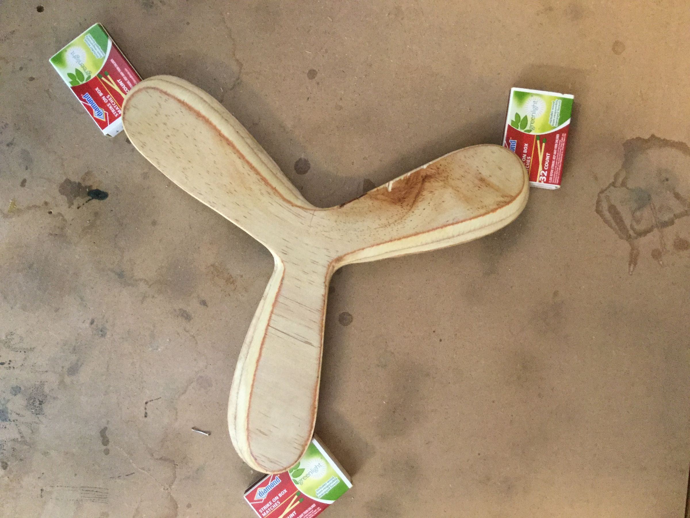 Functional Wooden Boomerang: 8 Steps (With Pictures) : 9 Steps (with ...