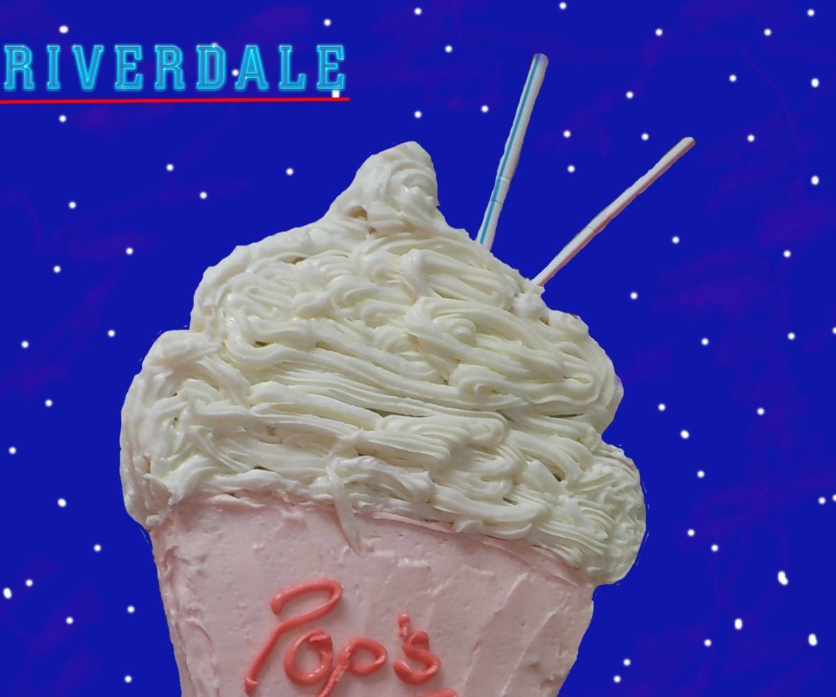 DIY Pop Tate's Milkshake Cake From Riverdale : 5 Steps - Instructables