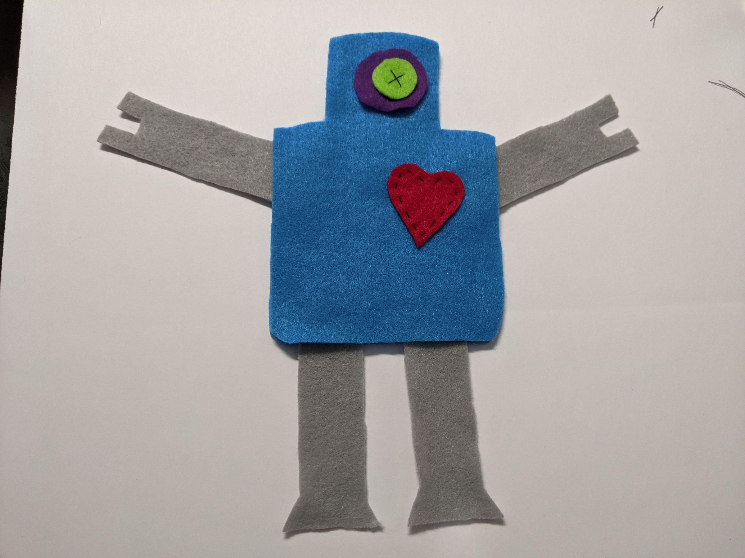 Soft Robot Friends - Good Beginner Sewing Project : 5 Steps (with ...