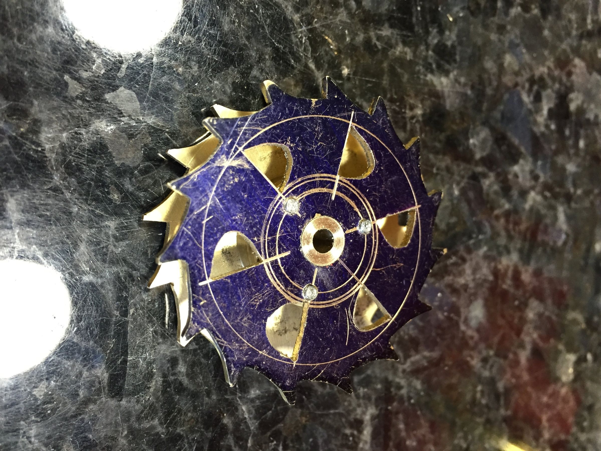 Making a Wall Hanging Brass Mechanical Alarm Clock in the Home Machine ...