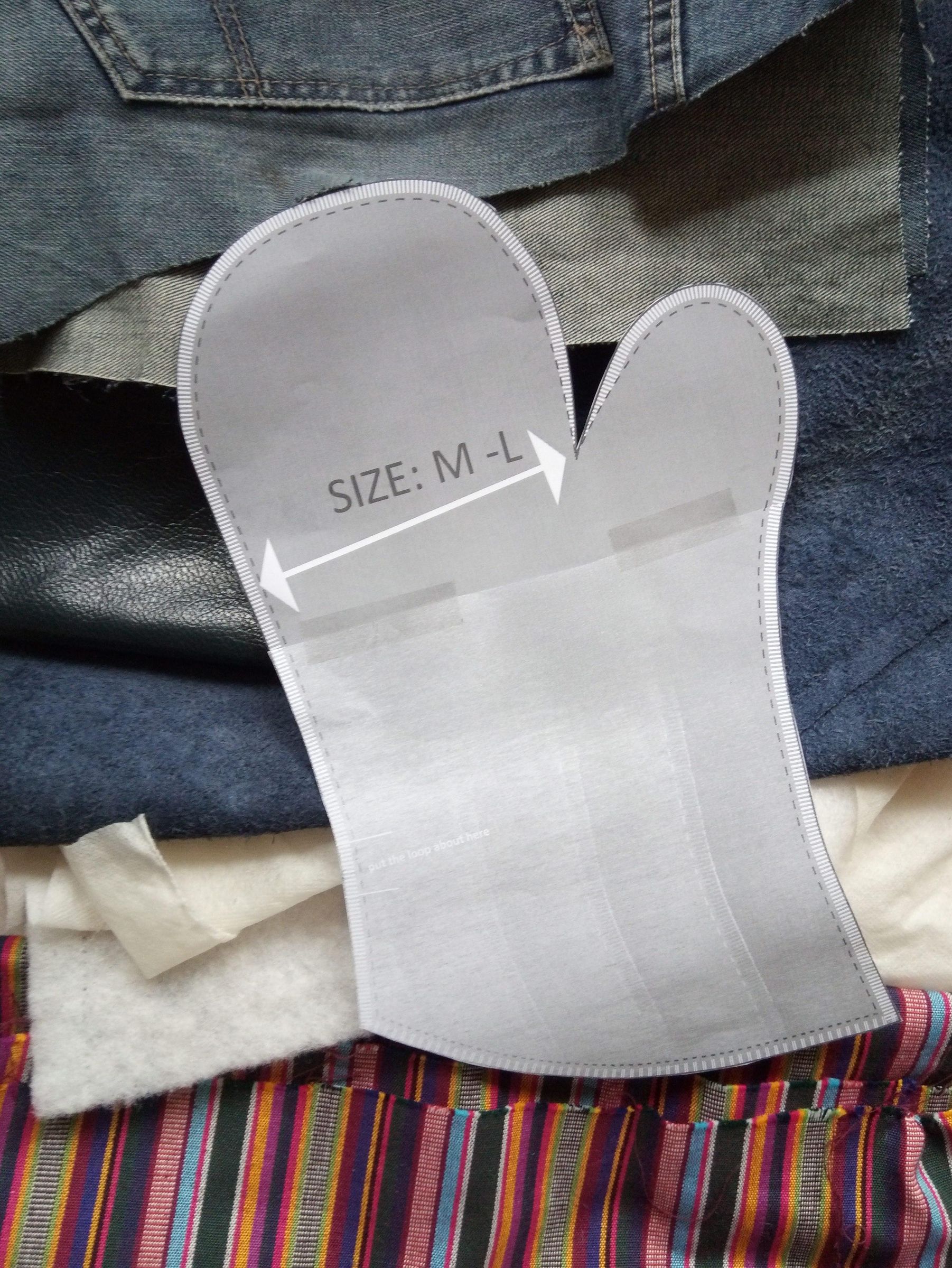 Oven Mitt From Recycled Materials : 7 Steps (with Pictures) - Instructables