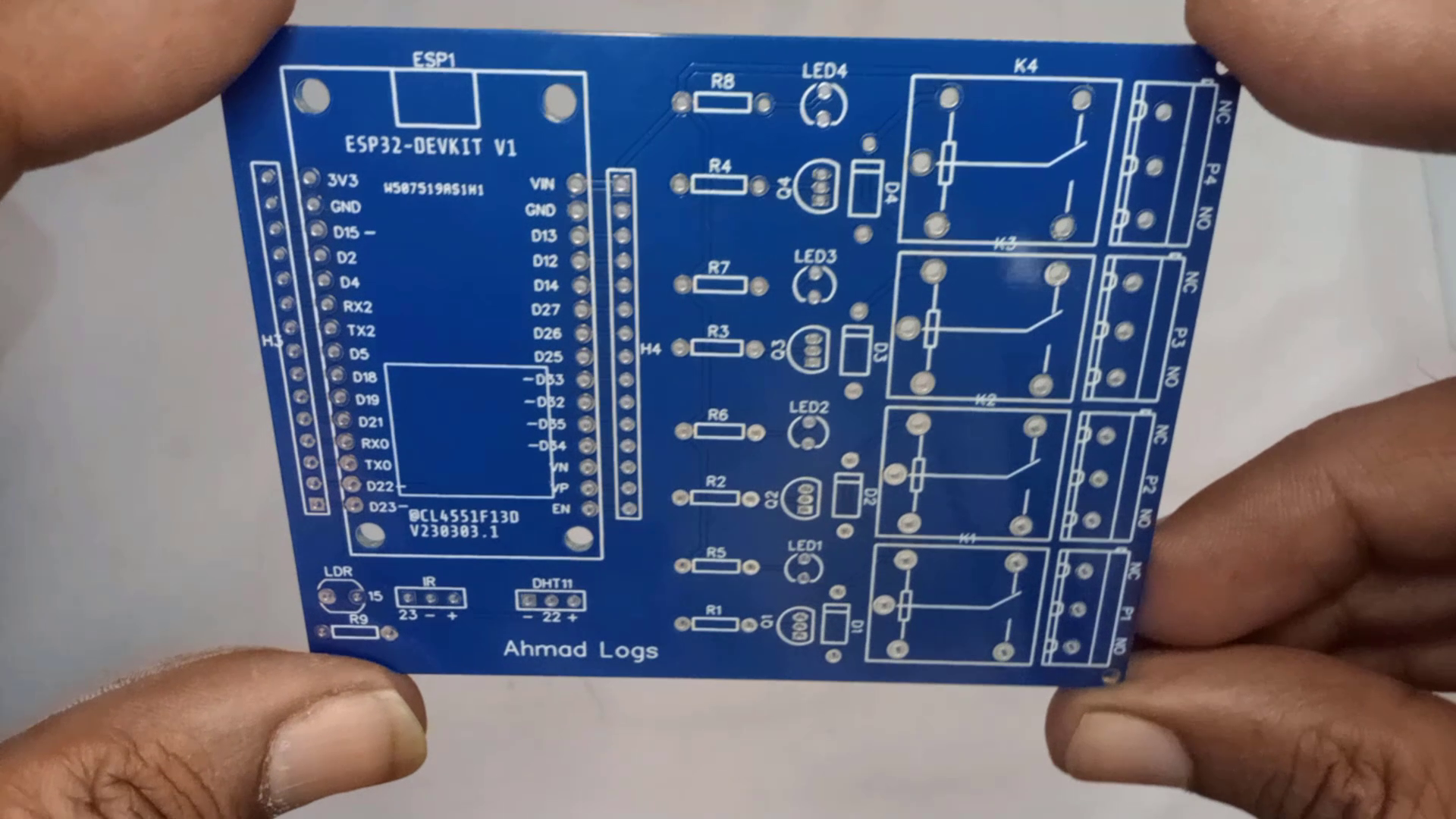 ESP32 Home Automation Project Using IR Remote Control and Blynk IoT ...