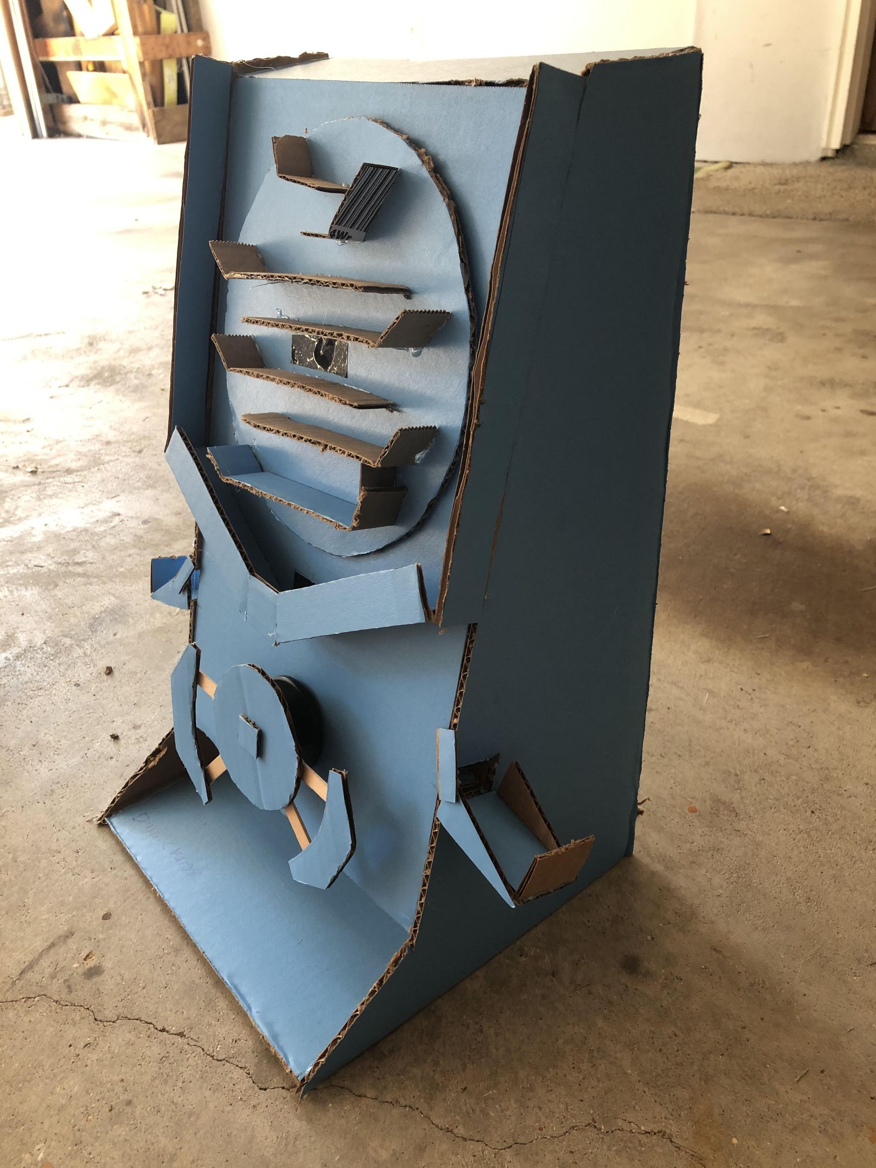 Cardboard Arcade-style Marble Dropper : 5 Steps (with Pictures ...