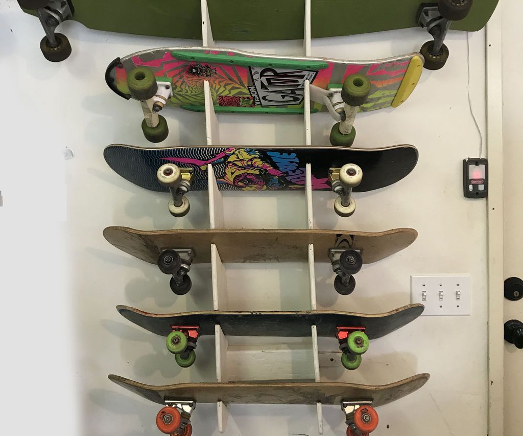 Skateboard Wall Rack : 5 Steps (with Pictures) - Instructables