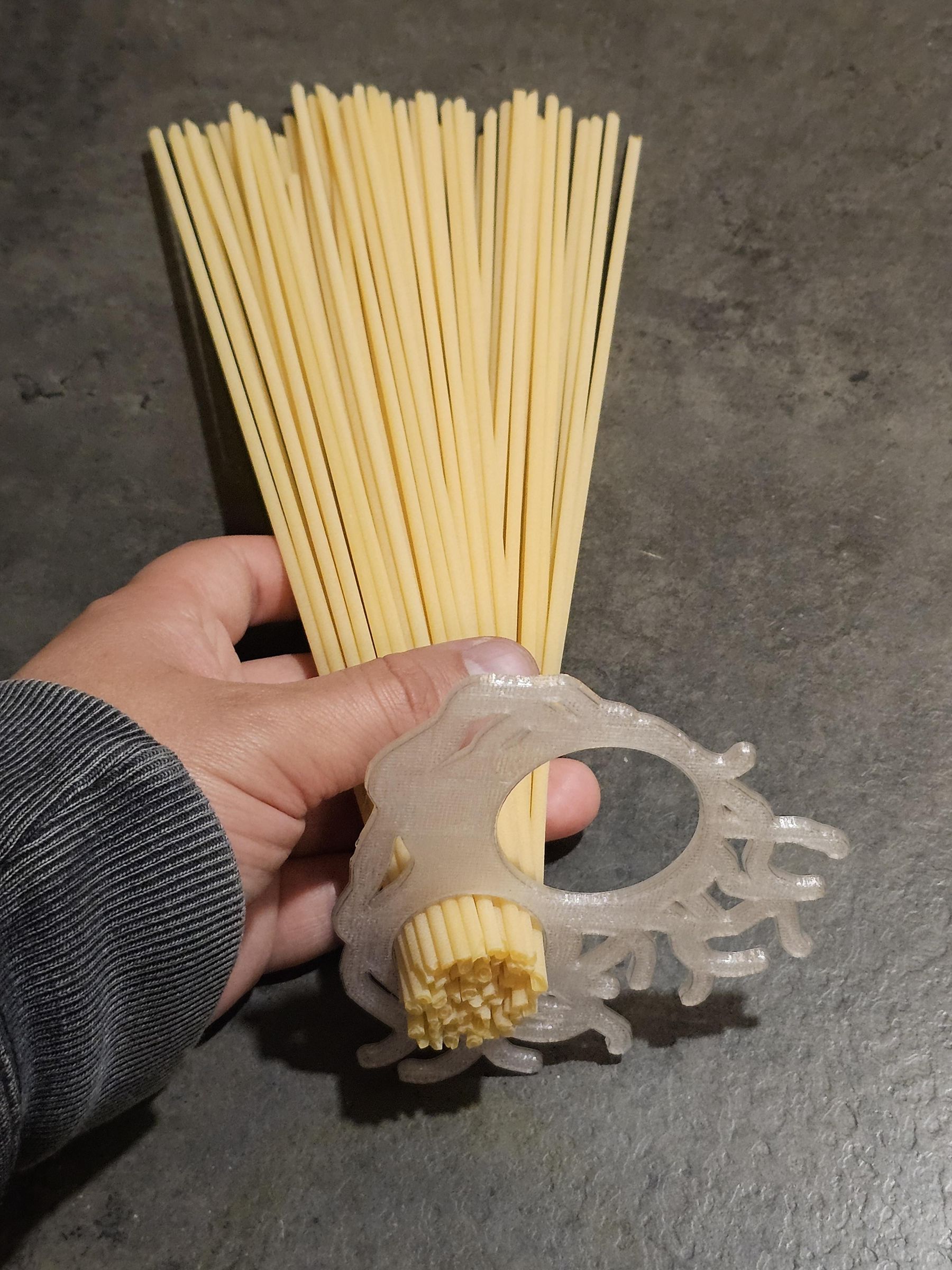 Spaghetti Monster Portion Measurer (with Tinkercad) : 9 Steps ...