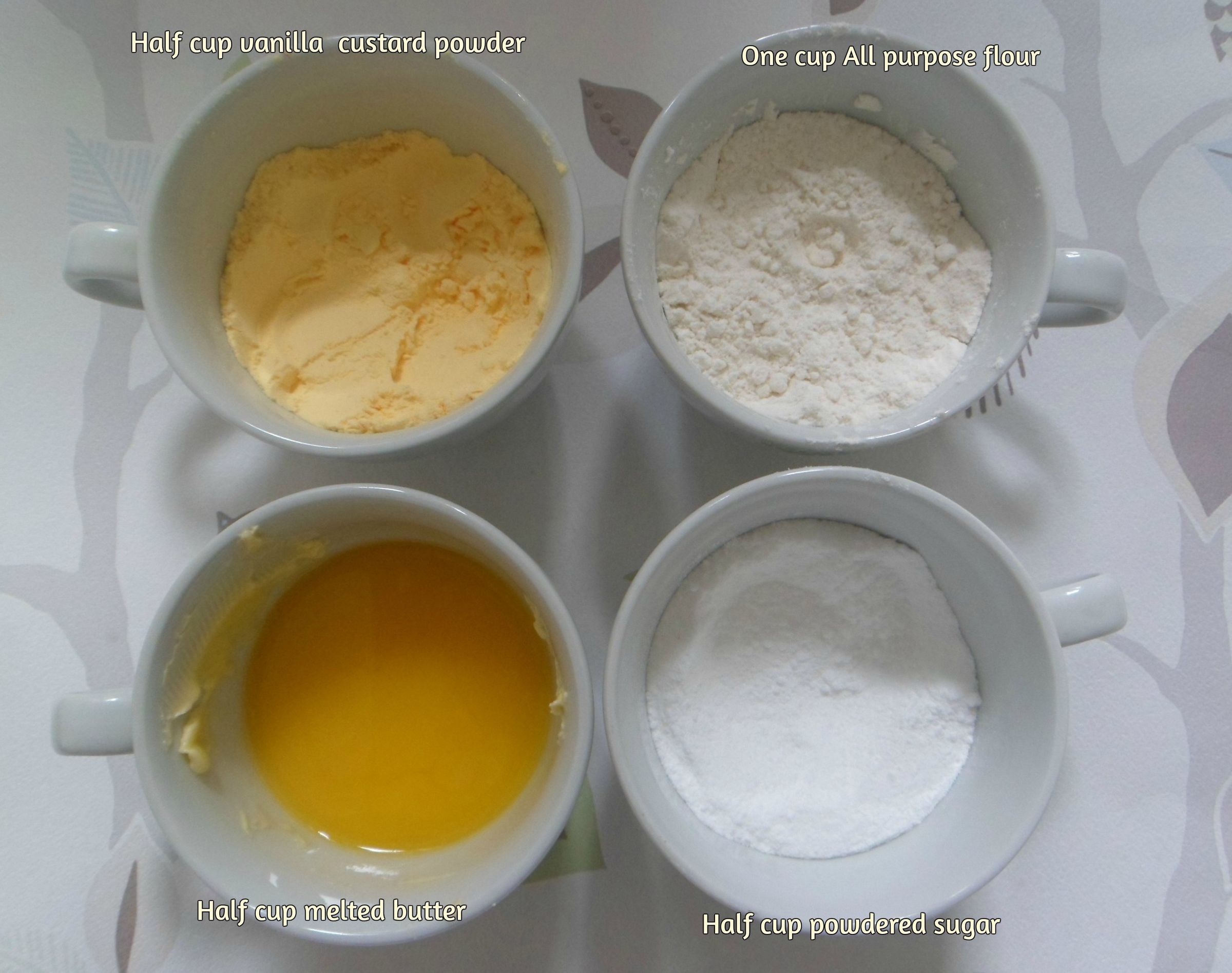 Custard Powder Biscuits : 7 Steps (with Pictures) - Instructables