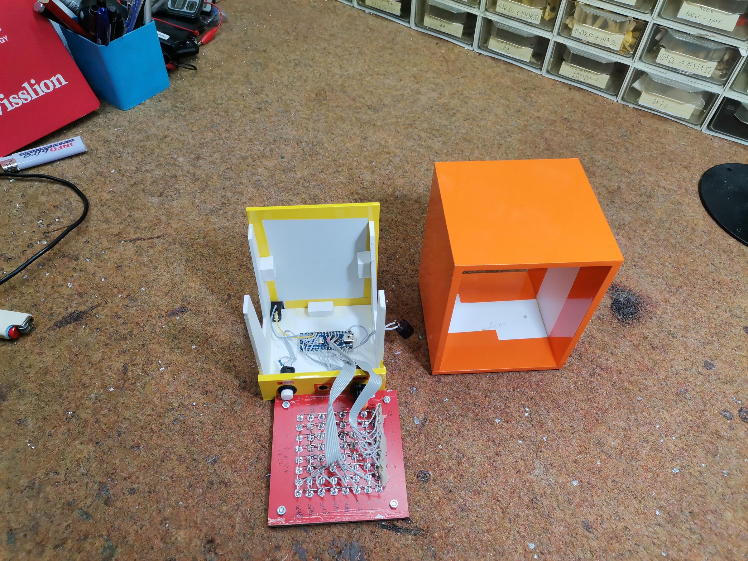 Arduino OSU! Catch the Beat Game on Homemade 8x8 LED Matrix - Instructables