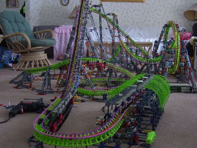 Knex Roller Coaster Power Glide - Instructables