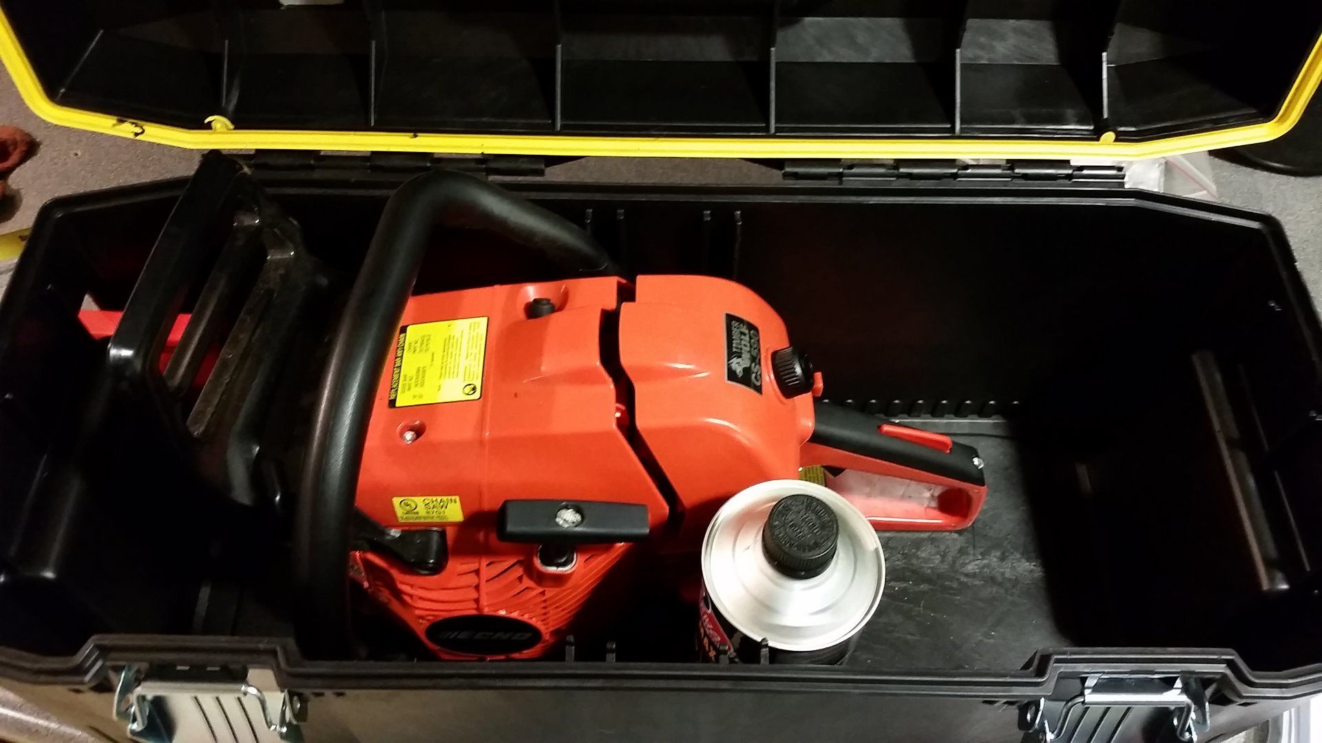 Toolbox Into Chainsaw Case : 4 Steps (with Pictures) - Instructables