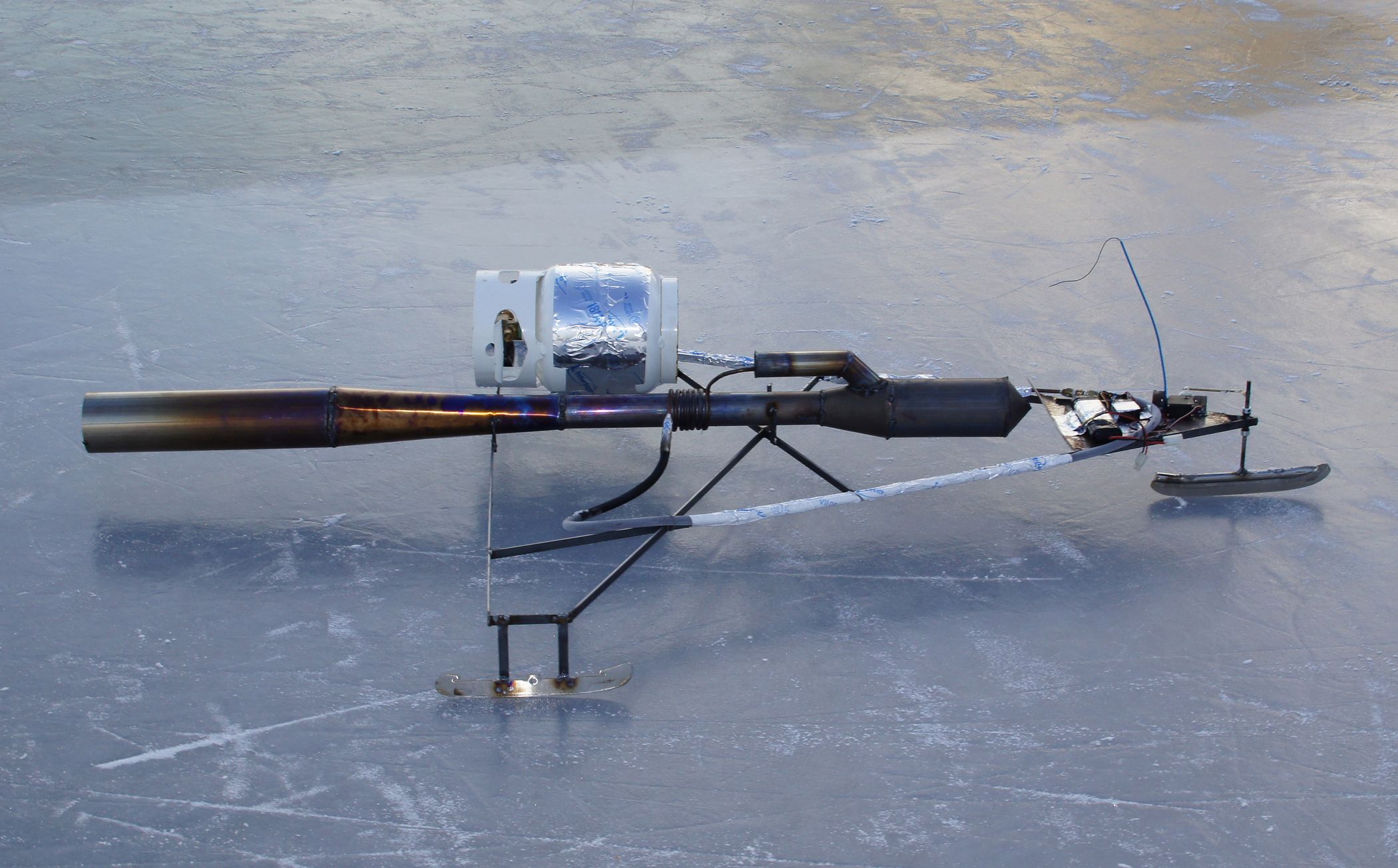 Pulse Jet Powered RC Ice Racer! : 9 Steps (with Pictures) - Instructables