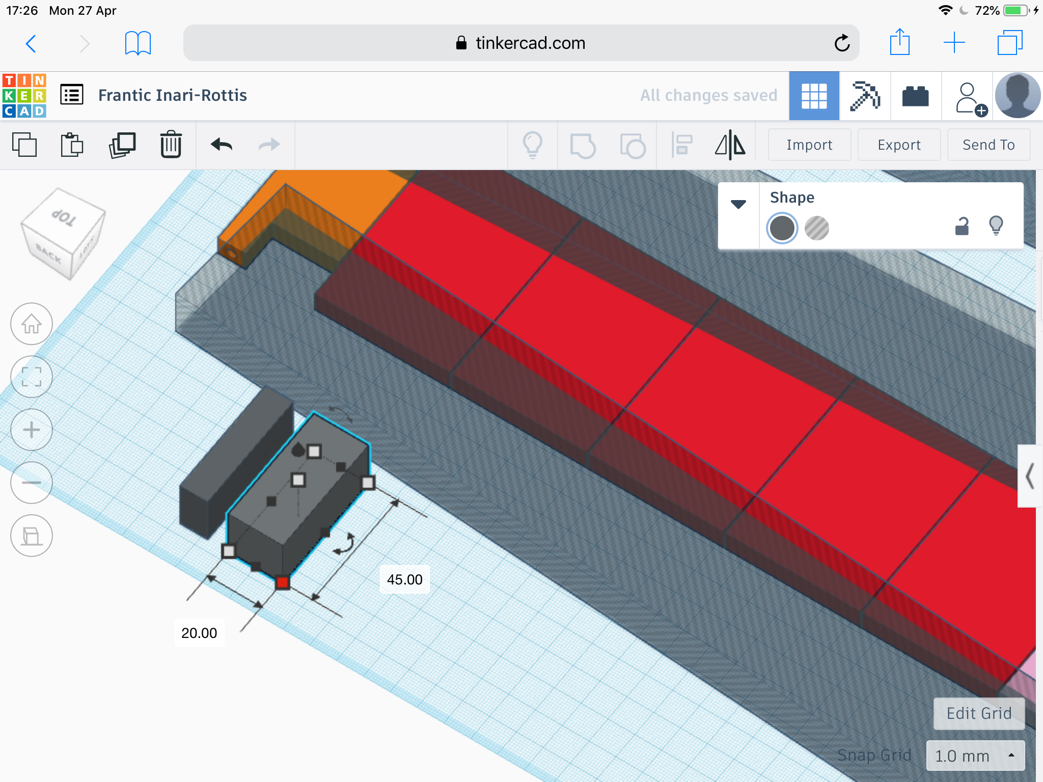 Piano Tie (with Tinkercad) : 7 Steps - Instructables